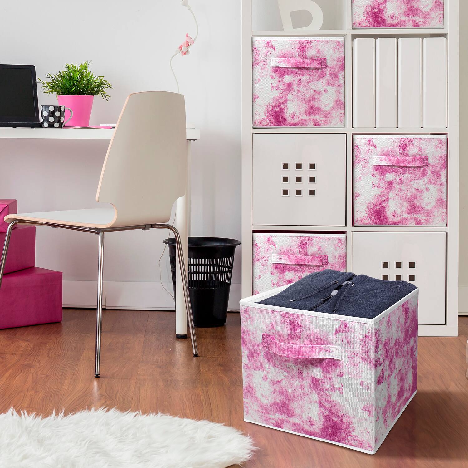 Sorbus Fabric Storage Cube, 1 Foldable Storage Bin for Organizing ...