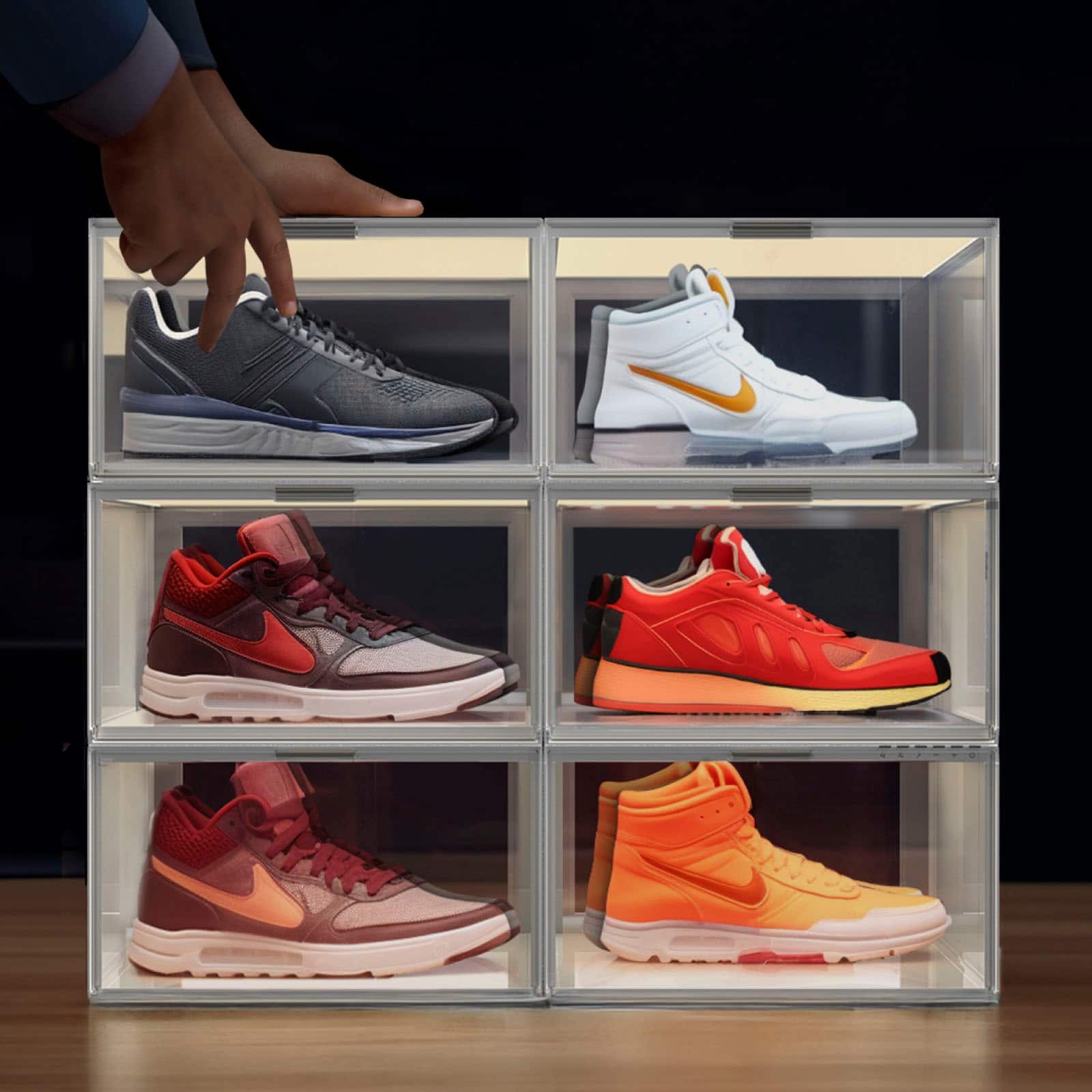 Best Buy: Nanoleaf Smart LED Display Case Smarter Kit (4 Pack) White ...