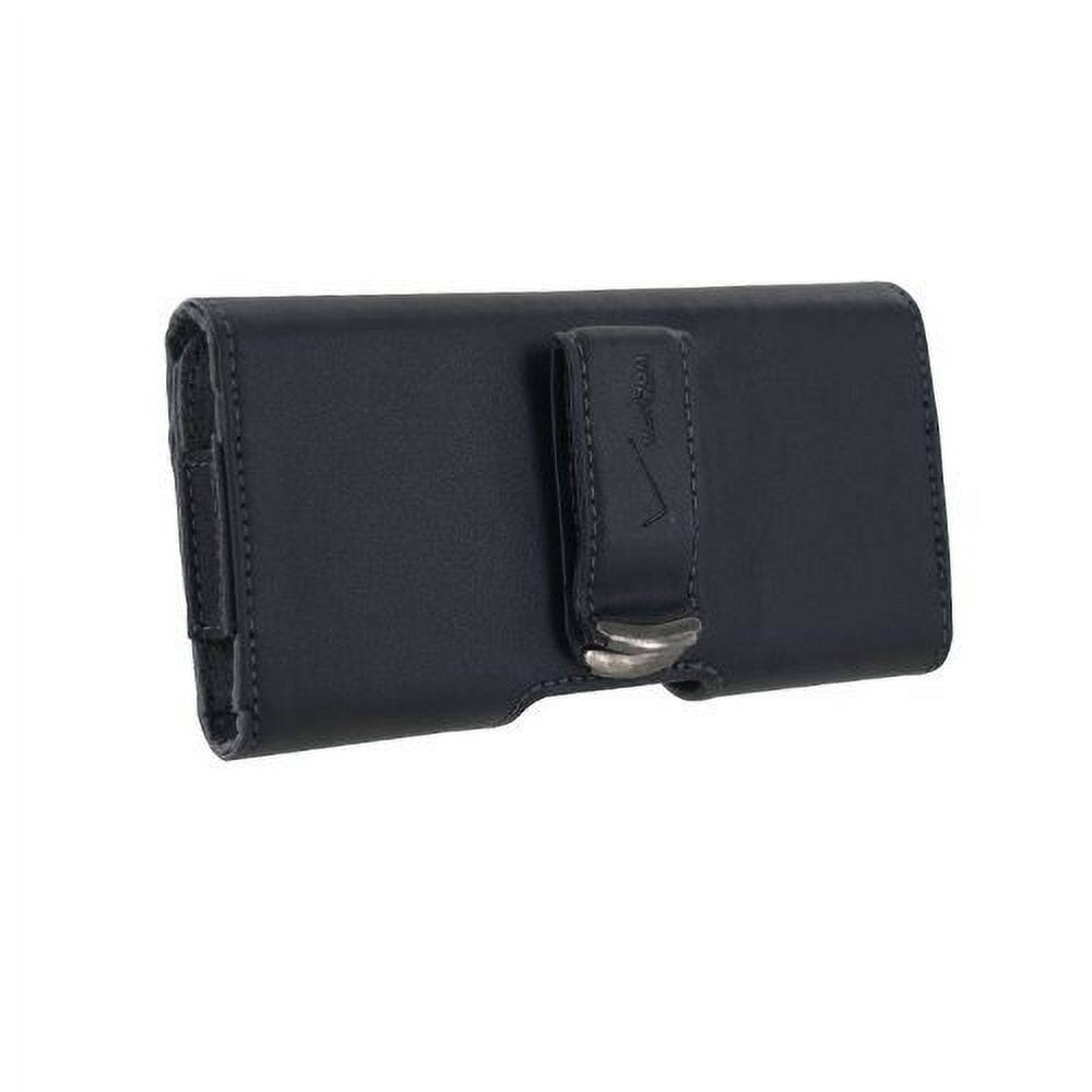 RomeTech Verizon Universal Leather Pouch Case White - Best Buy