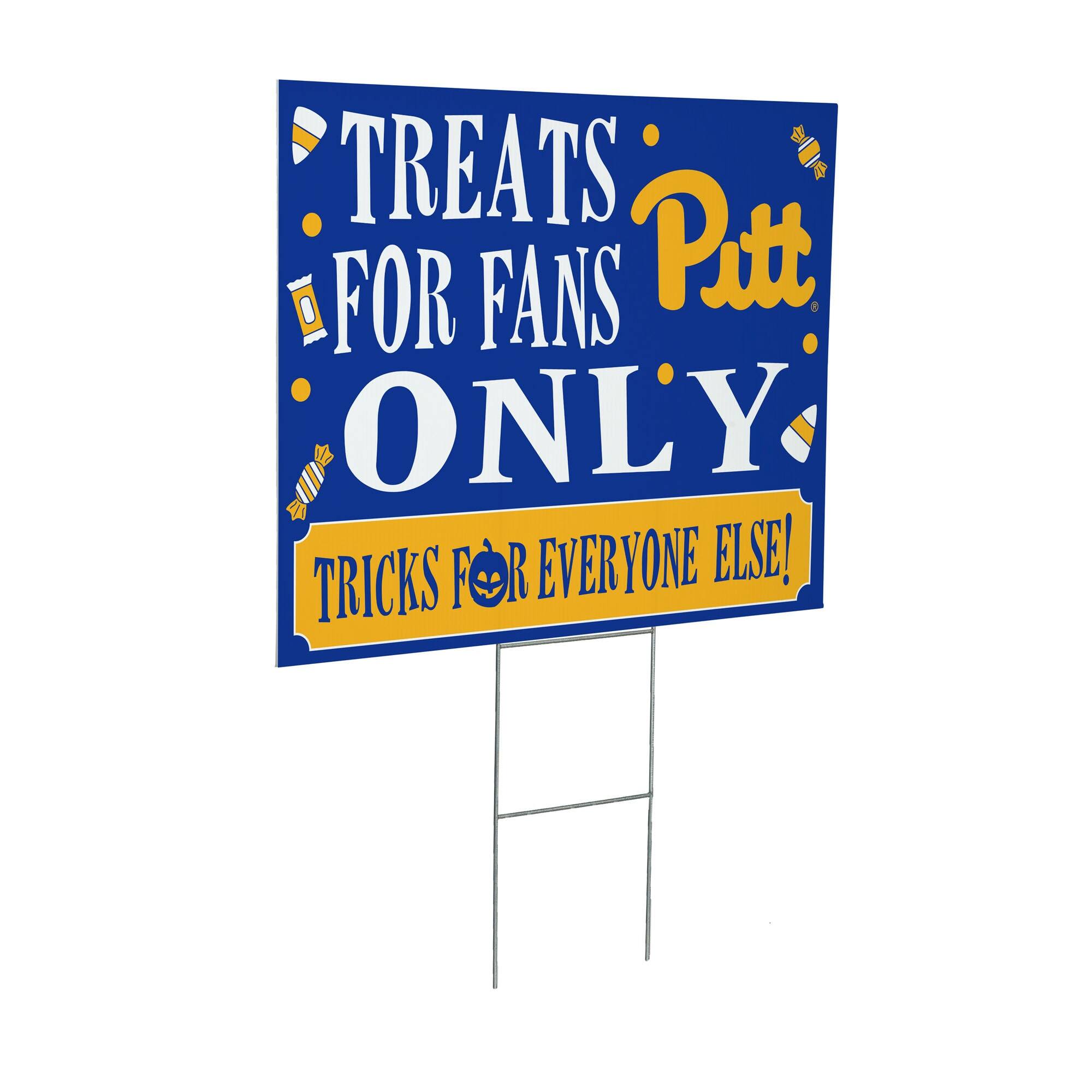 Evergreen Enterprises Pitt Panthers 18" x 24" Halloween Treats Outdoor ...