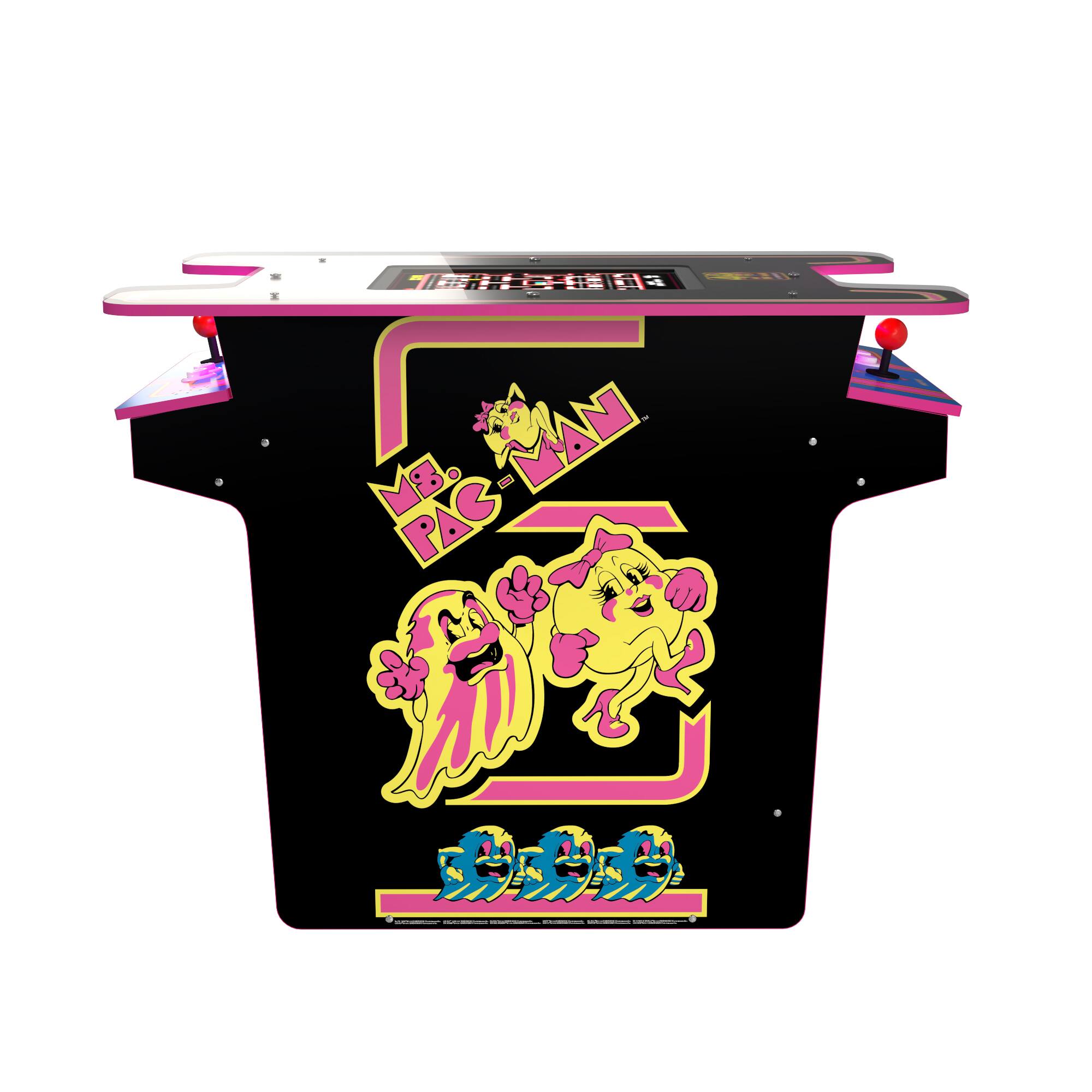 Customer Reviews: Arcade1Up Ms. Pacman 40th Collection Gaming Table MSP ...