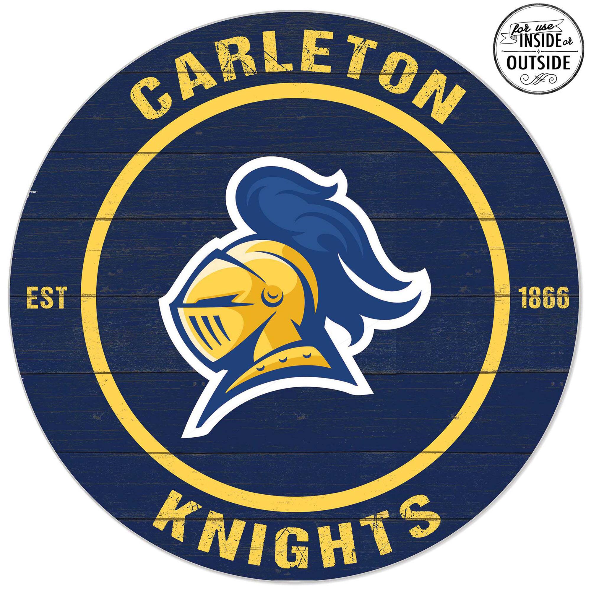 Jardine Carleton Knights 20'' x 20'' Indoor/Outdoor Team Color Circle ...