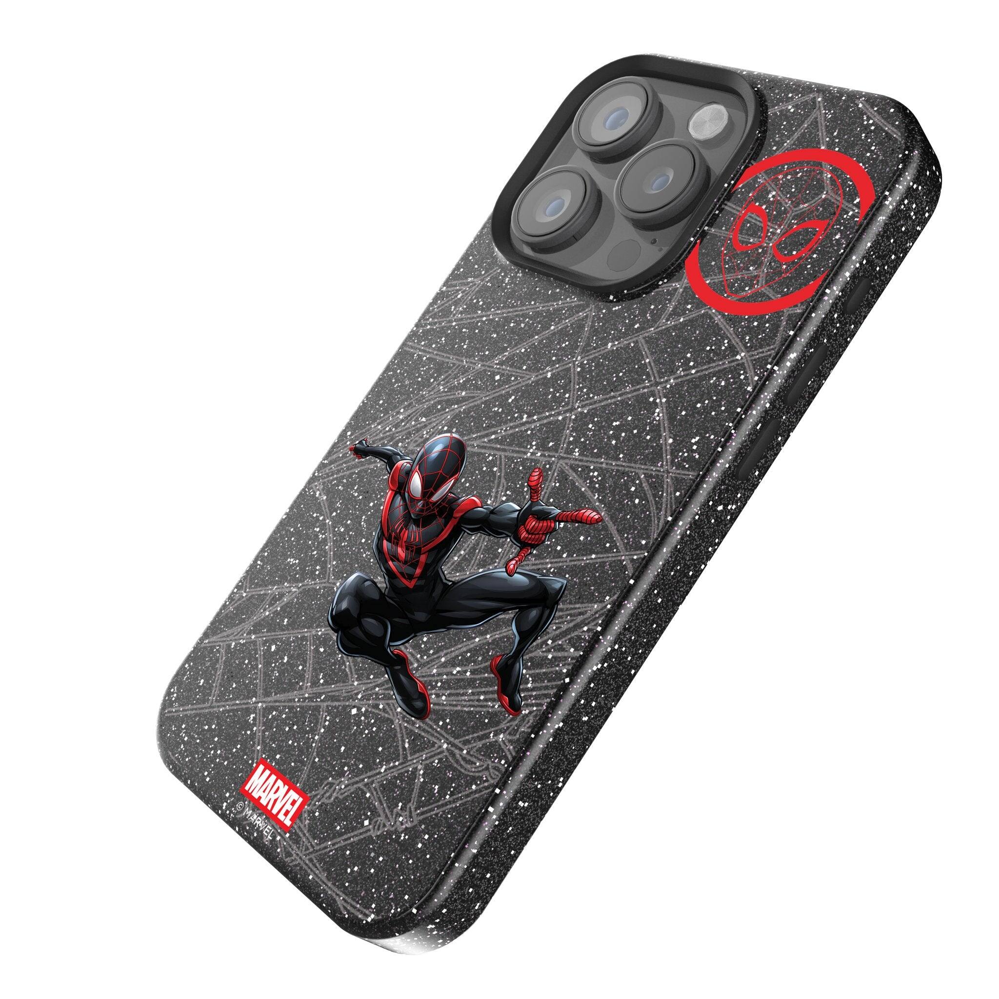 Keyscaper Marvel MechLine Black Bling Phone Case Apple iPhone 16 Pro ...