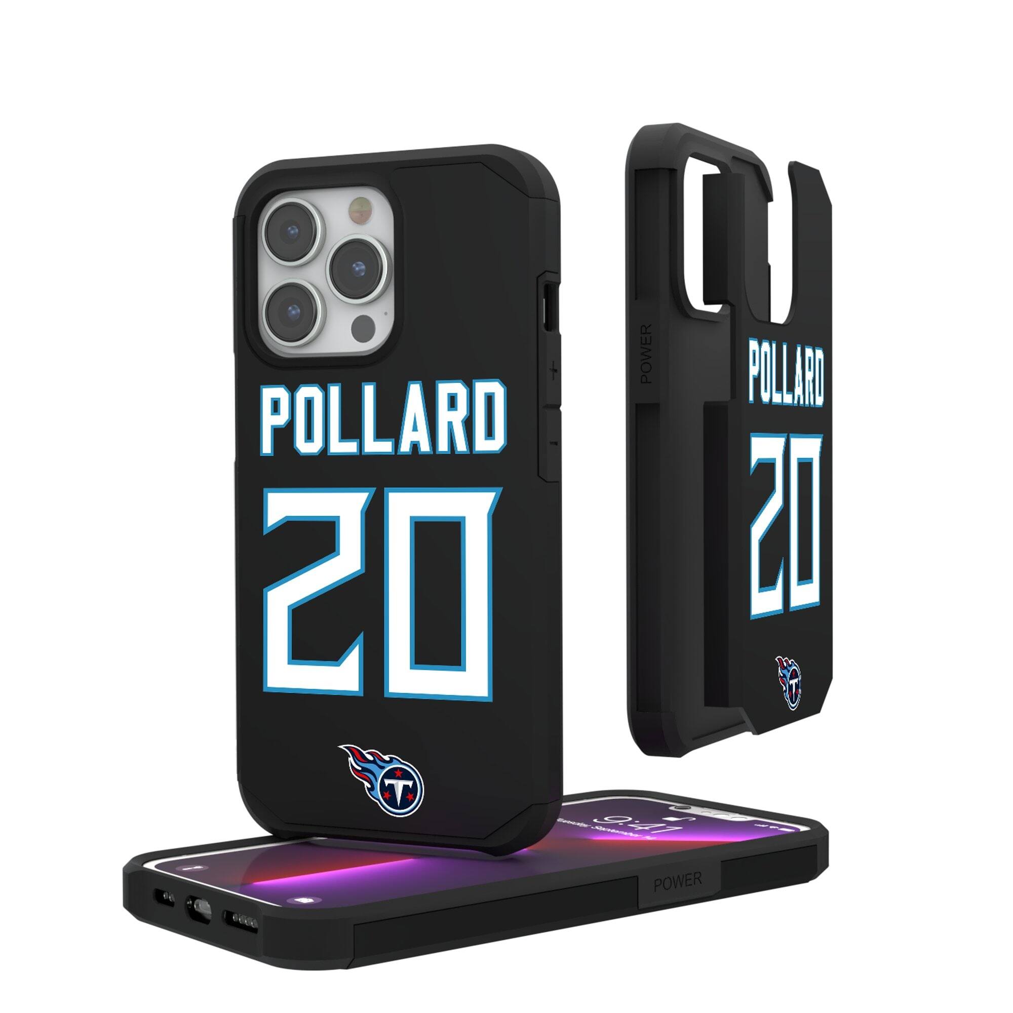 Keyscaper NFL Tony Pollard Tennessee Titans iPhone Rugged Case 15 Plus ...