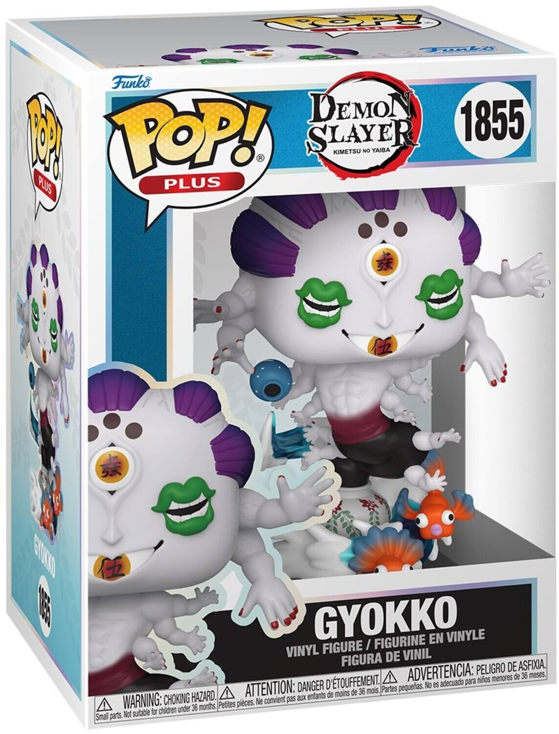 Funko POP! Plus Anime: Demon Slayer Gyokko Collectibles Multicolor ...