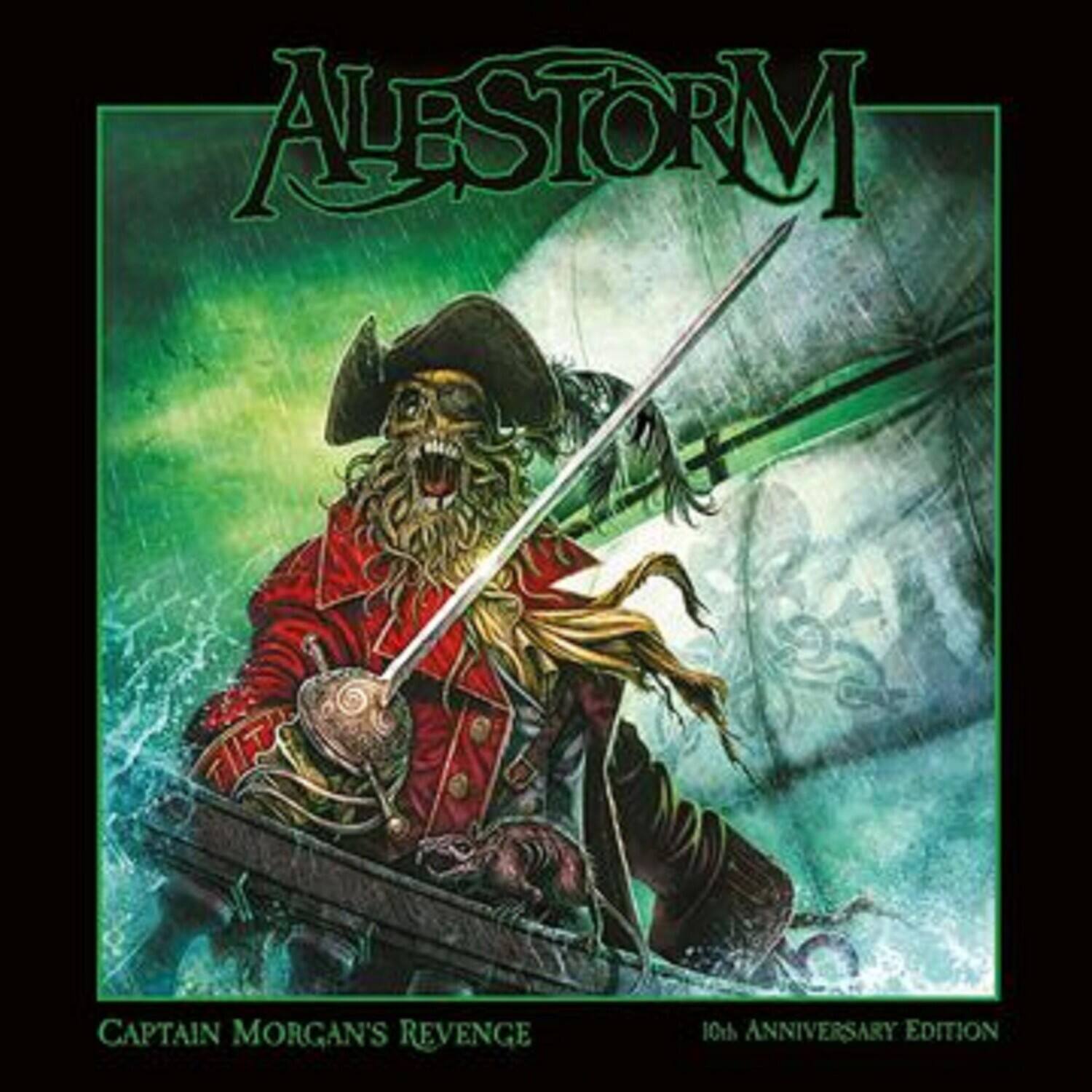 Alestorm Captain Morgan`s Revenge 10th Anniversary COMPACT DISCS [CD ...