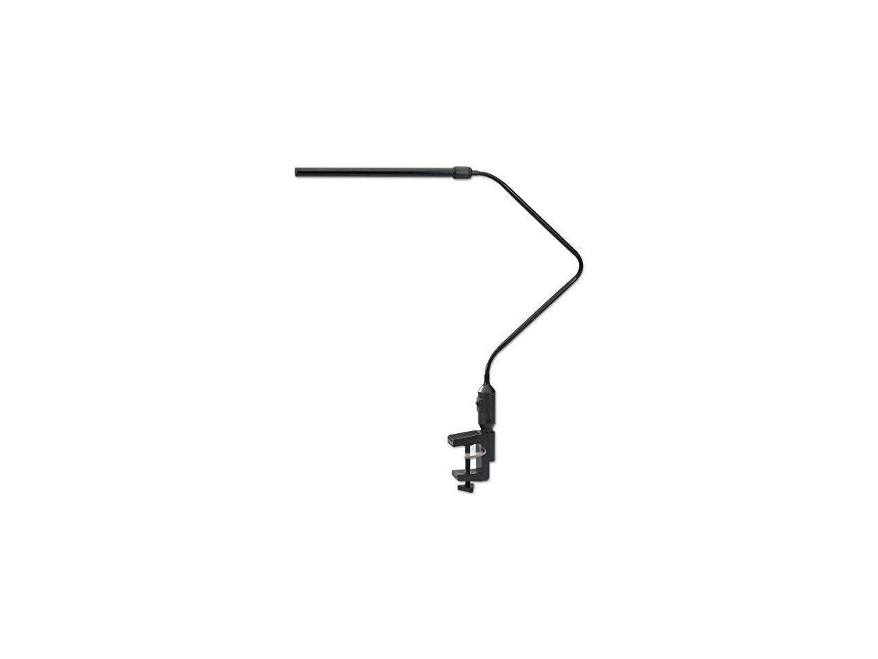 Alera LED Desk Lamp With Interchangeable Base/Clamp 5.13"wx21.75"dx21 ...