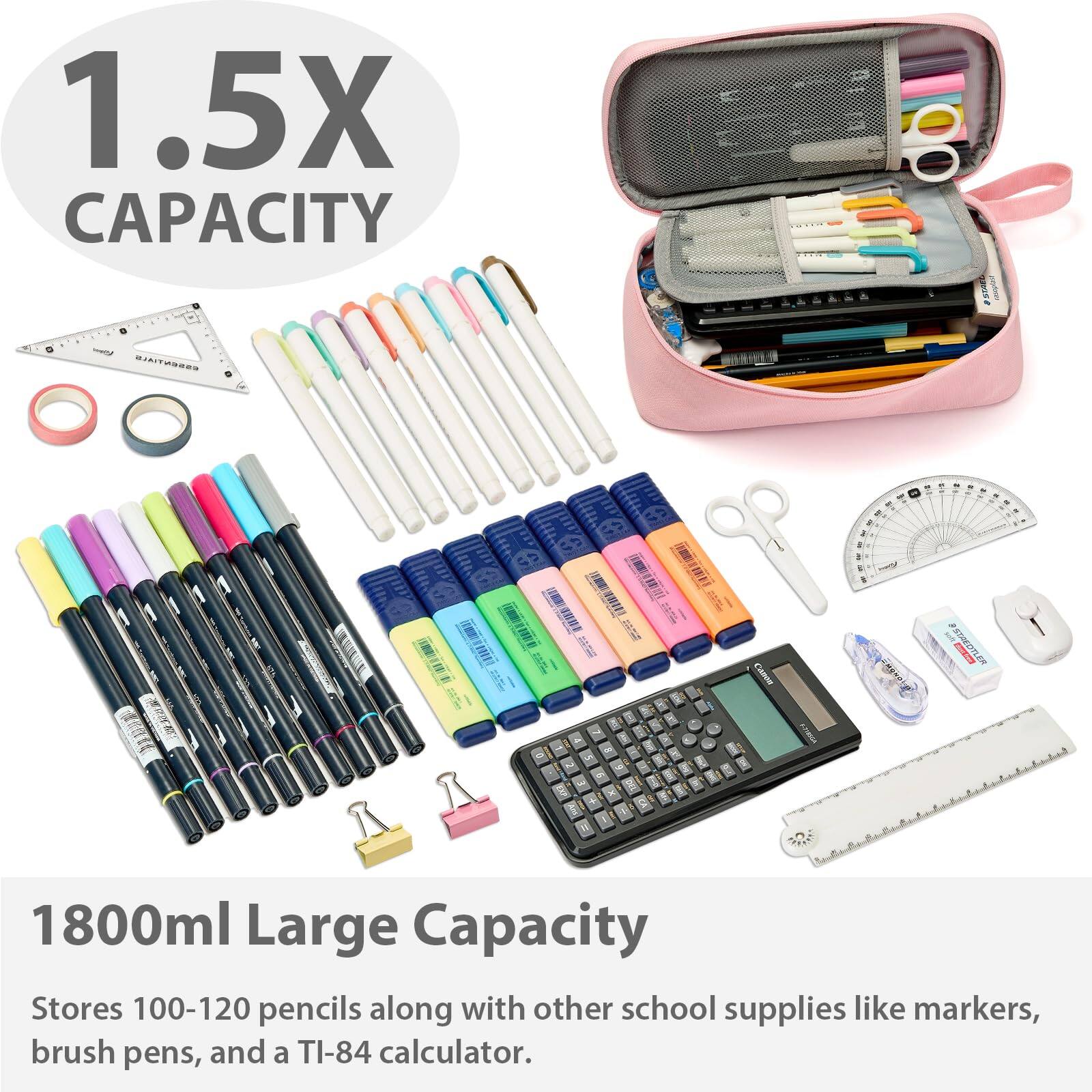 Paradigms Interiors Pencil Case Pouch Box Bag School Supplies Cute ...