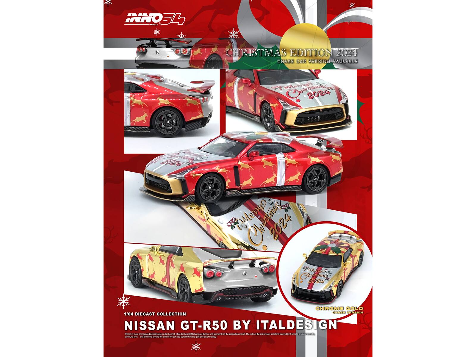 Inno Models Nissan GT R50 By ItalDesign RHD Christmas 2024 Special ...