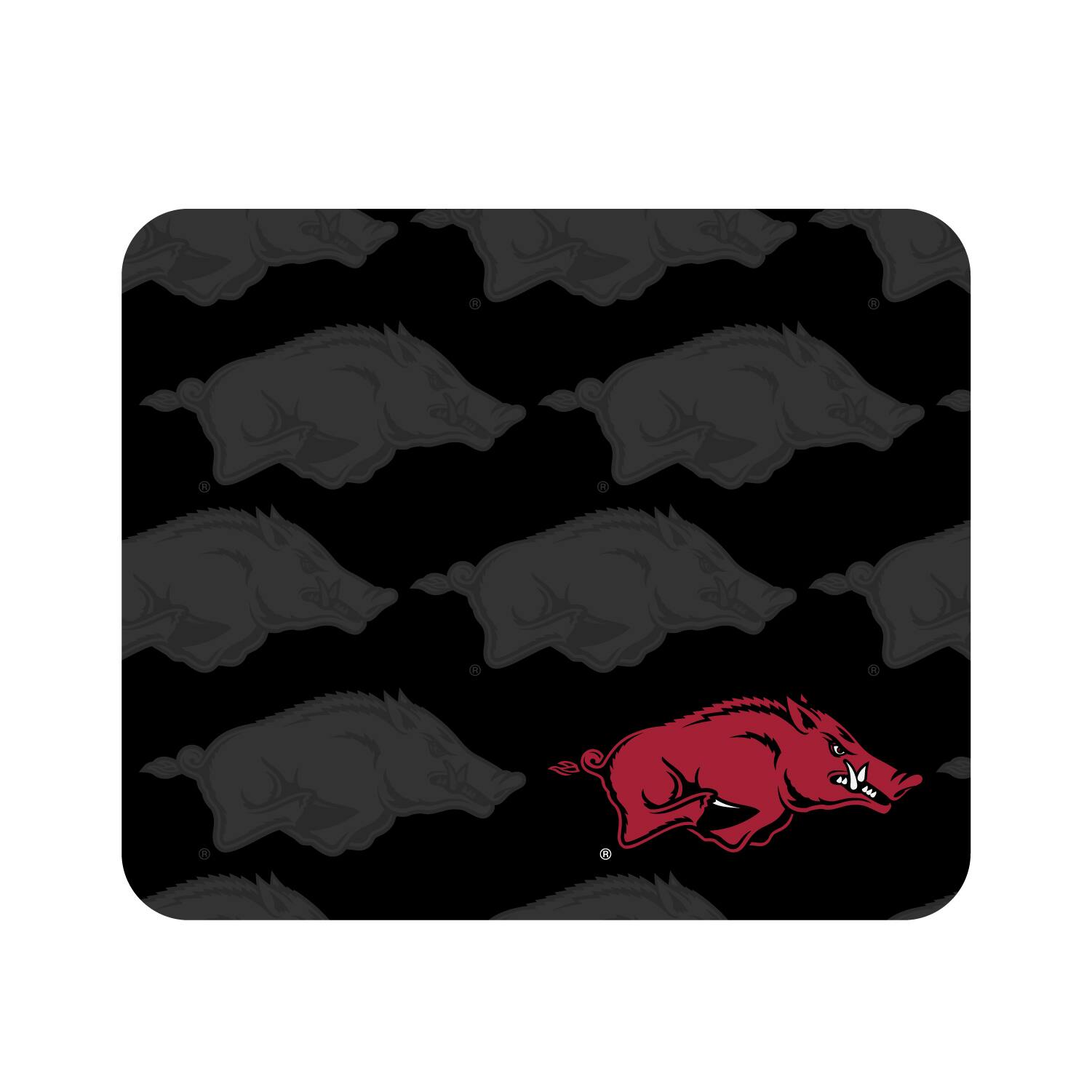 OTM Essentials Arkansas Razorbacks Echo Logo Mouse Pad Black 4749511 ...