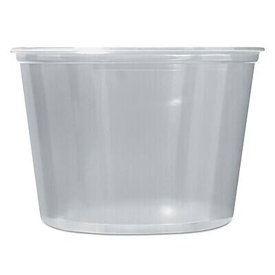 Fabri Kal FABRI KAL Microwavable Deli Containers, 16 Oz Clear FAB PK16S ...