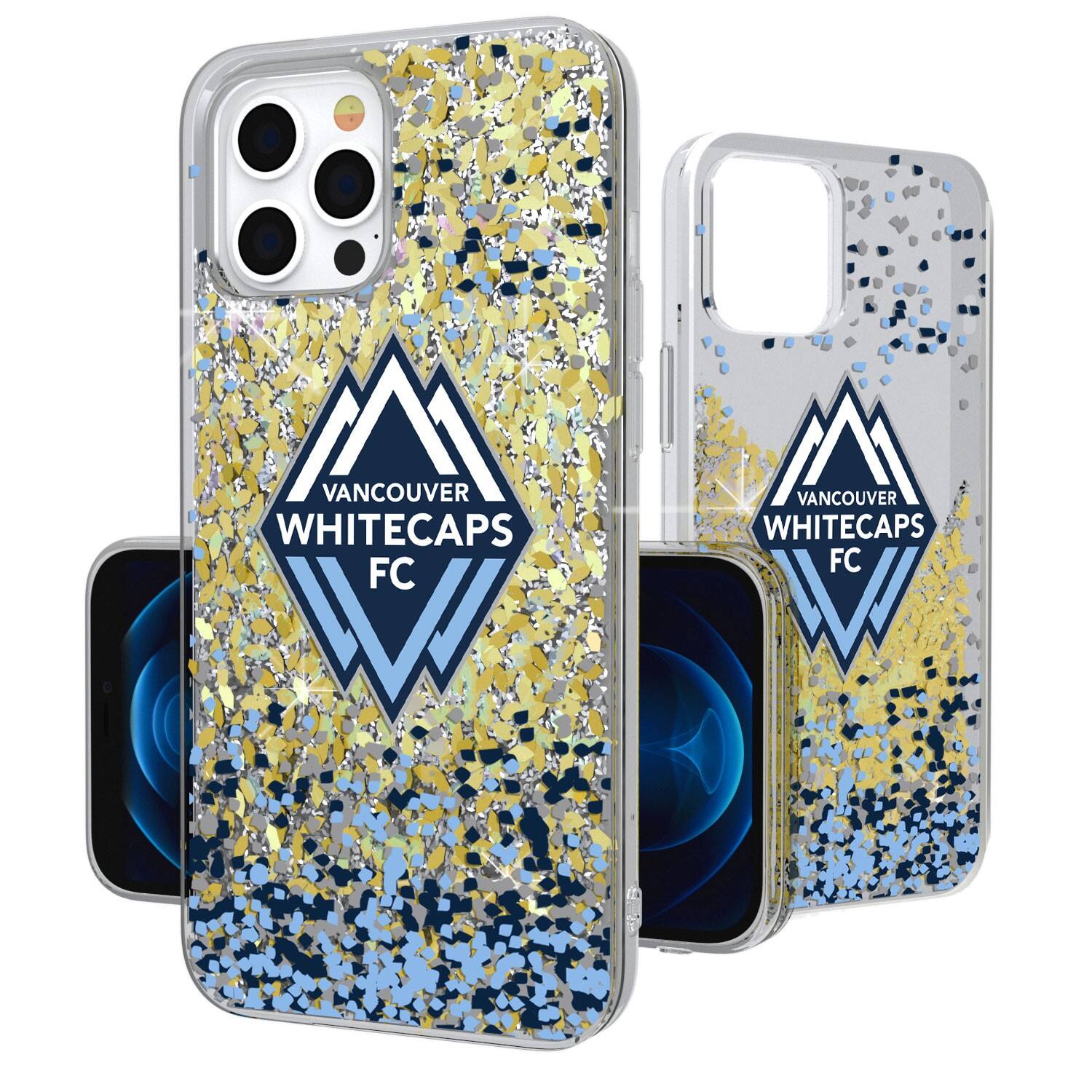 Keyscaper MLS Vancouver Whitecaps FC iPhone Confetti Glitter Design ...