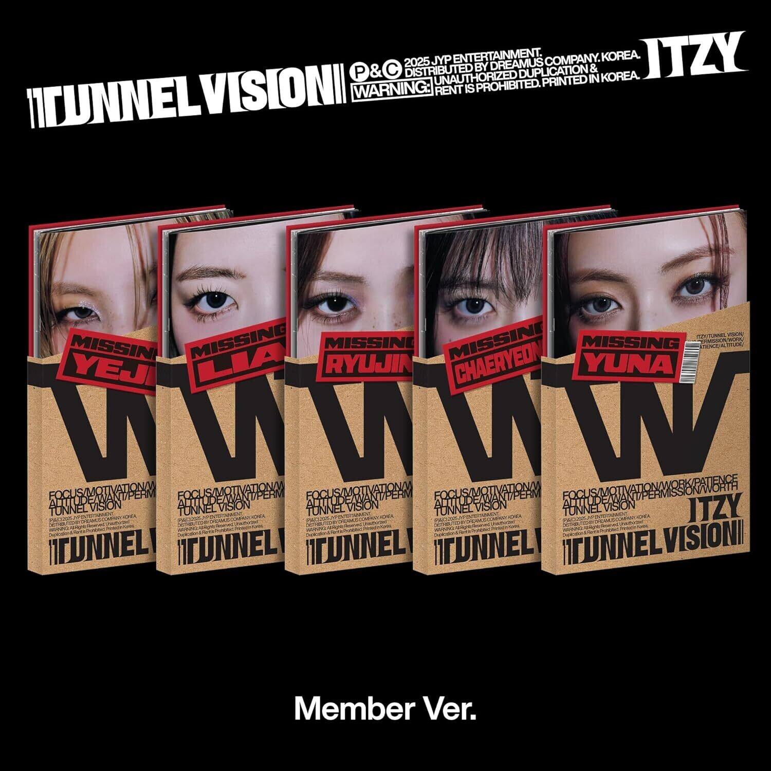 ITZY TUNNEL VISION COMPACT DISCS [CD] - Best Buy