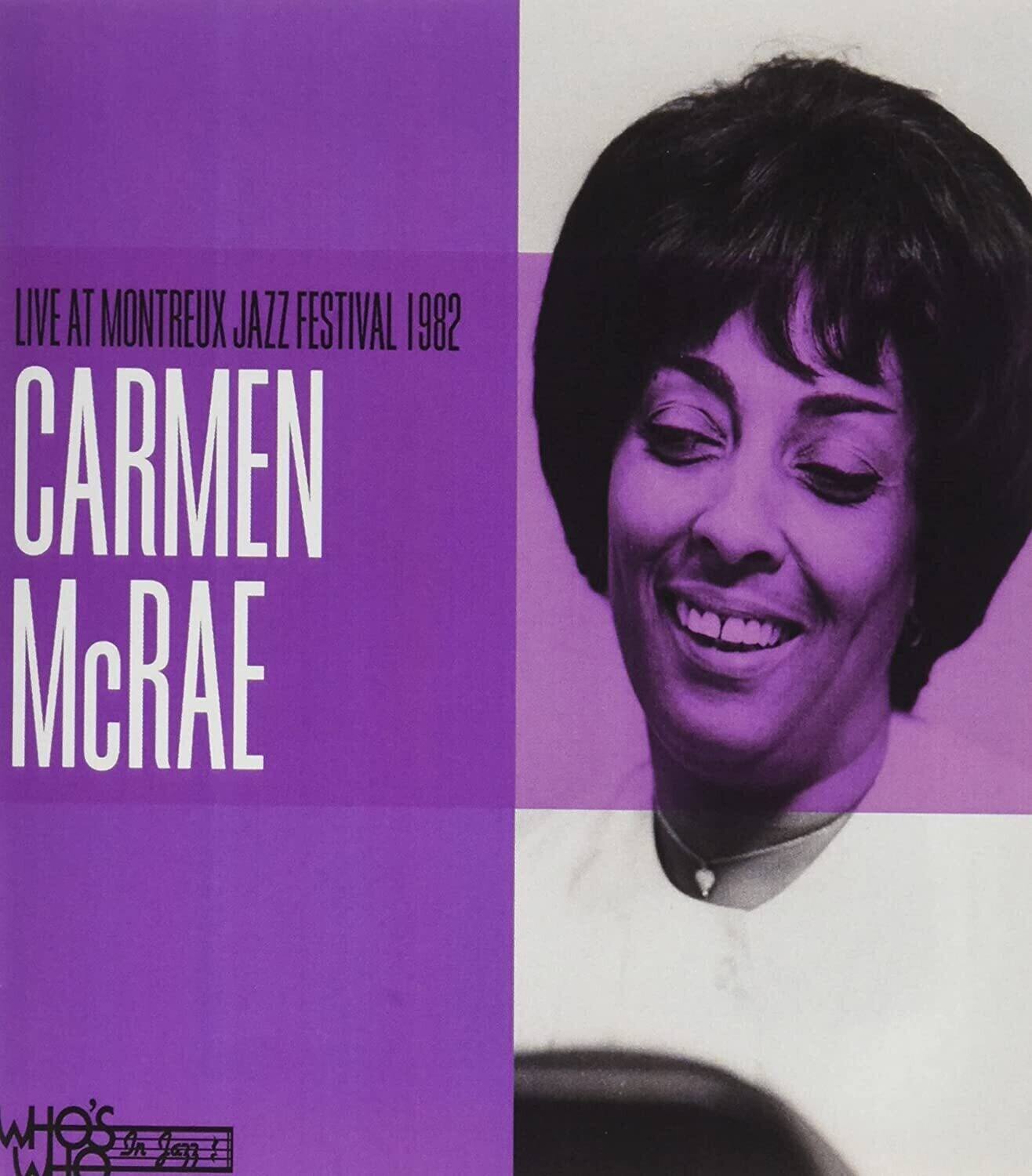 Carmen McRae Live at The Montreaux Jazz Festival 1982 COMPACT DISCS [CD ...