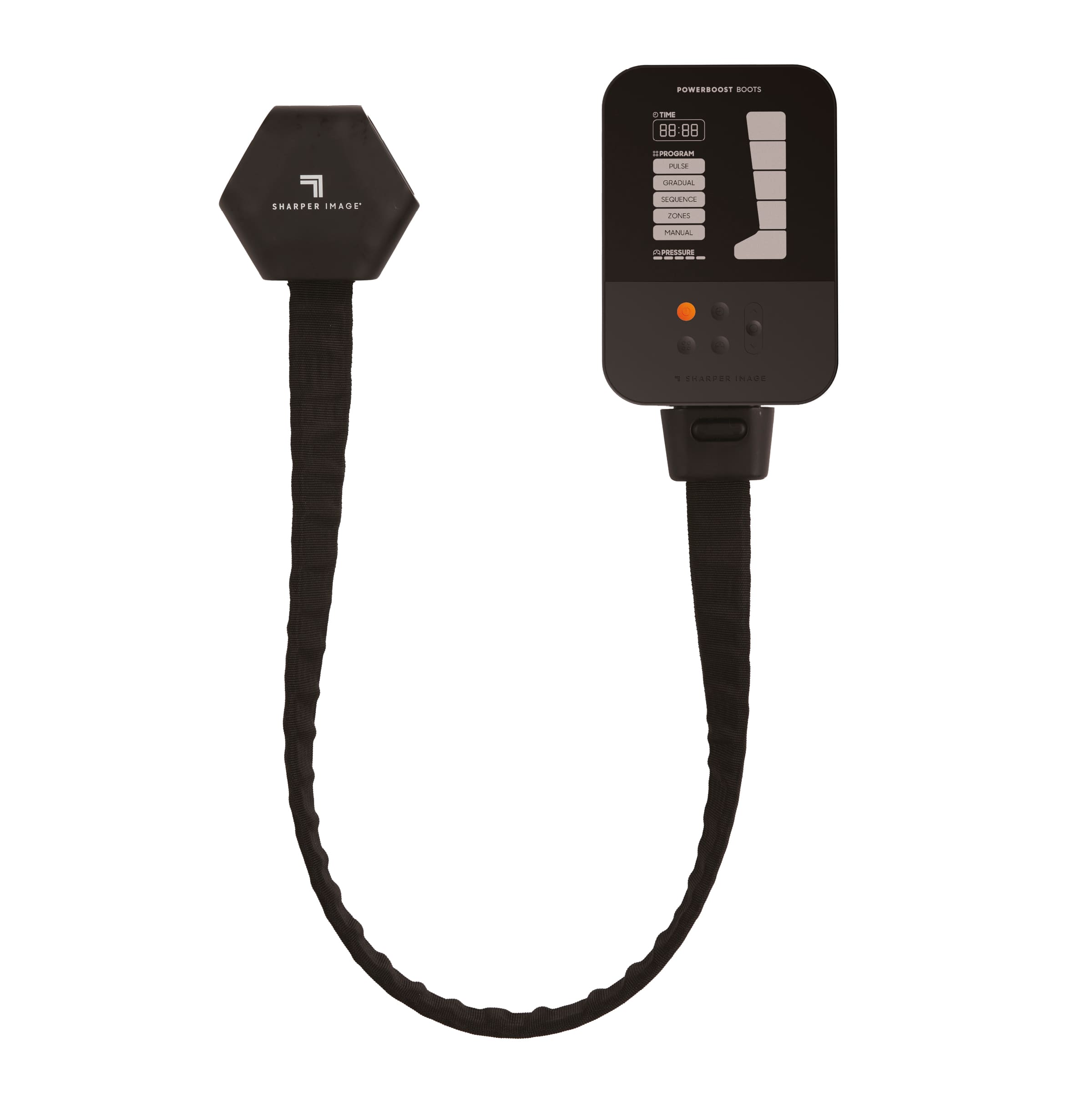 Best Buy: Sharper Image Powerboost Boots, Air Compression Leg Massager ...