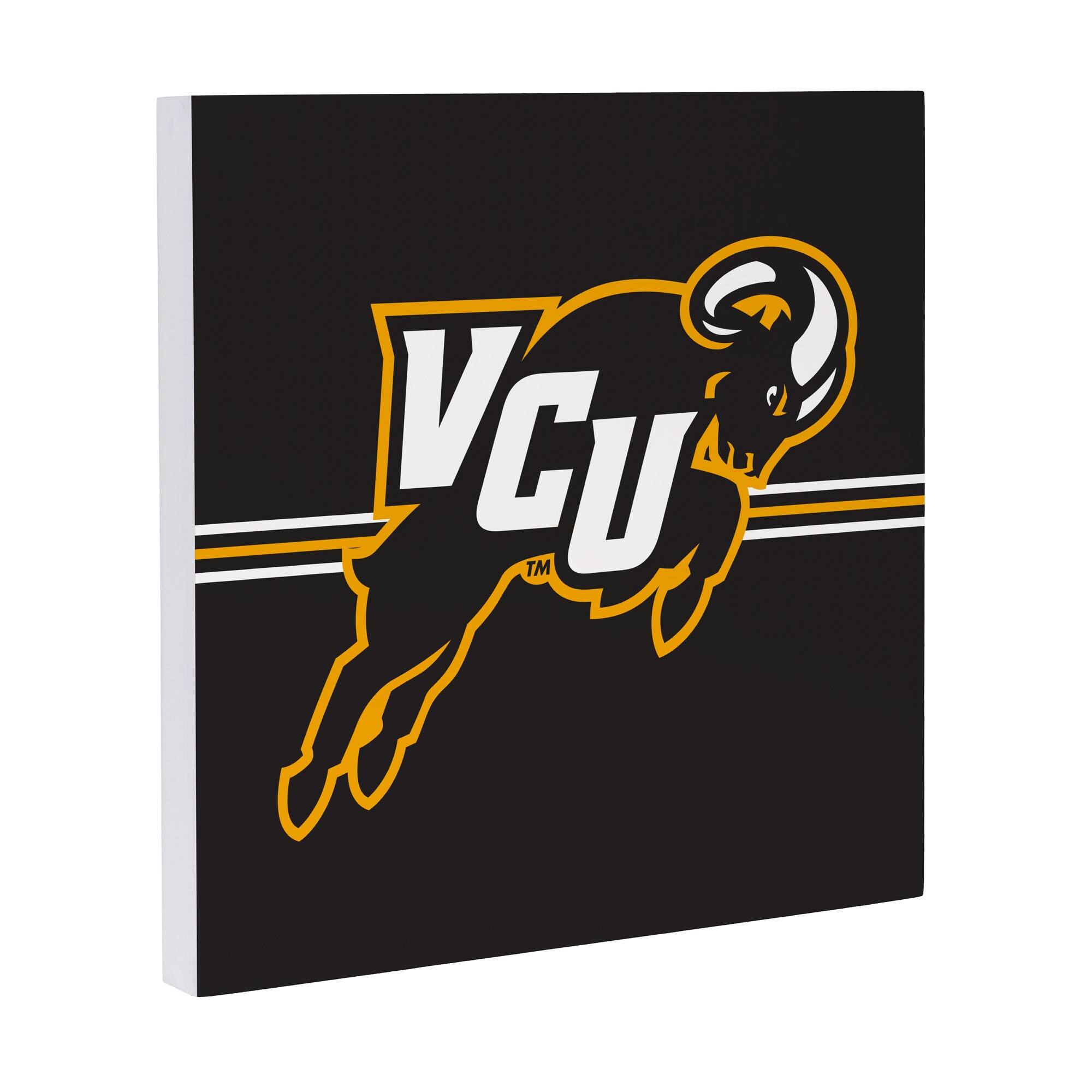 Evergreen Enterprises VCU Rams 12" x 12" Wood Wall Sign Multicolor ...