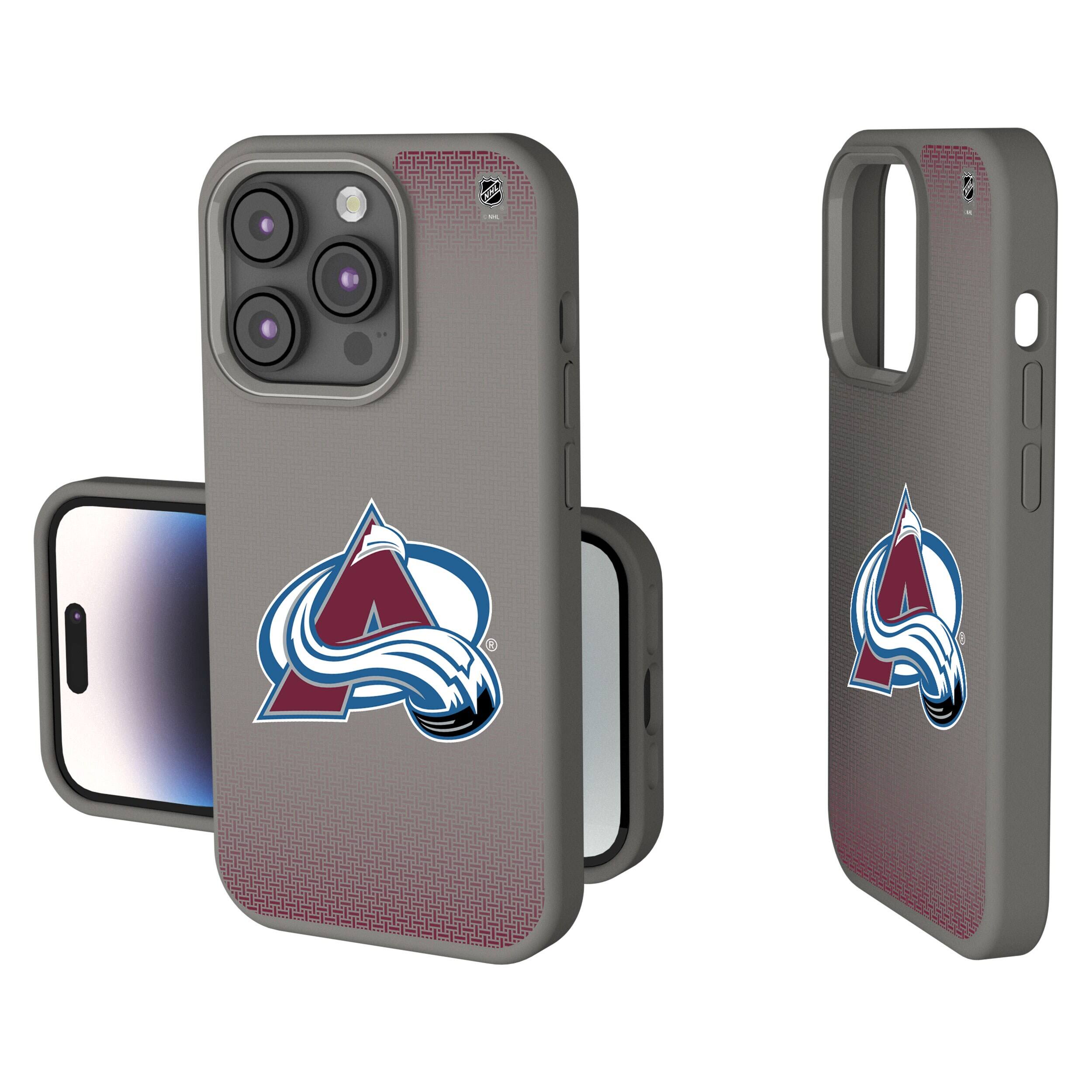 Keyscaper NHL Colorado Avalanche Linen Logo iPhone Soft Touch Case 15 ...