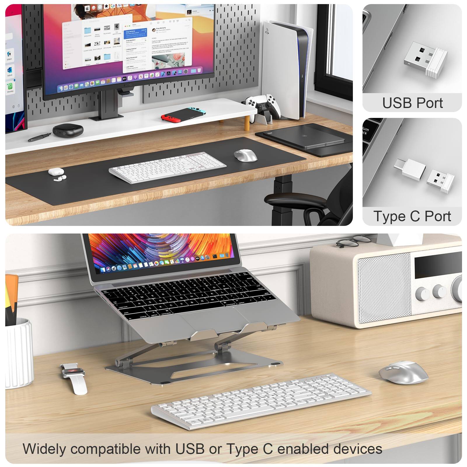 Pacoar Cade Wireless And Mouse Rechargeable Silent Quiet Slim Compact ...