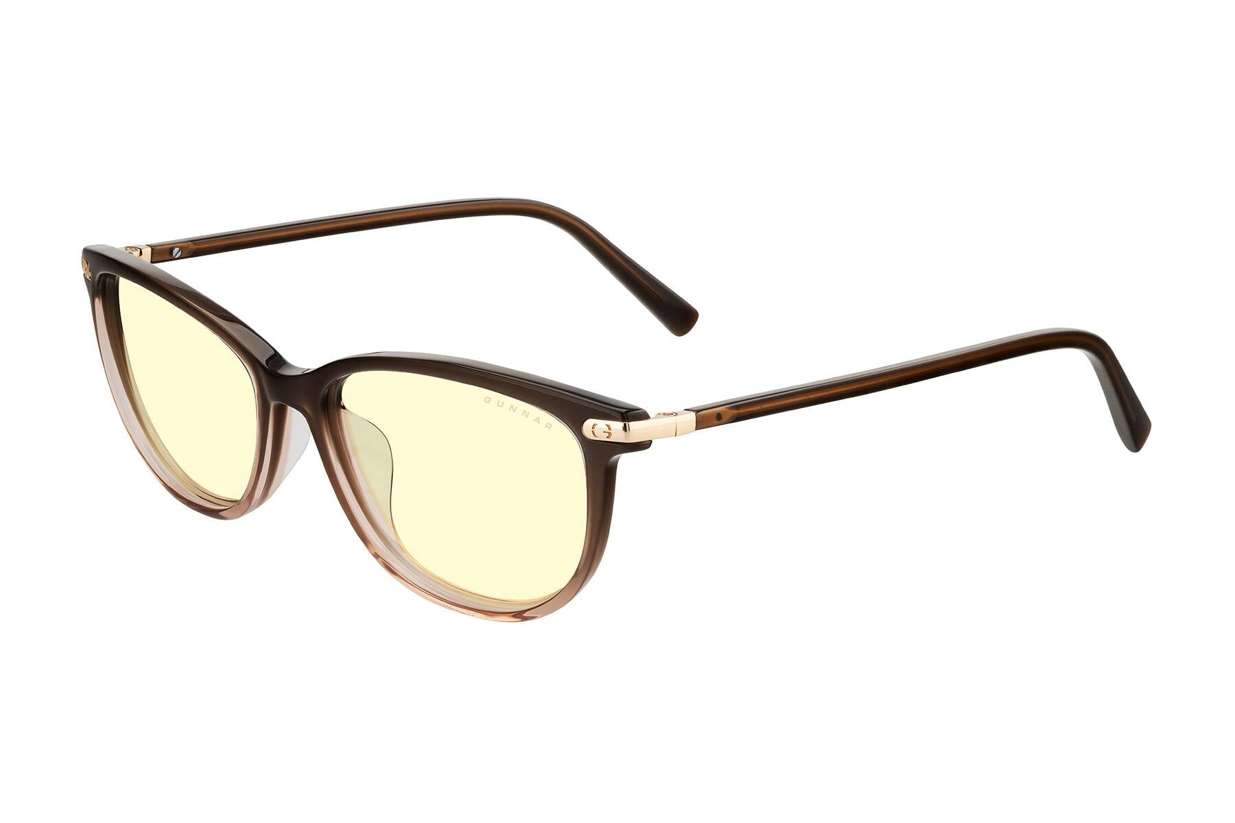 GUNNAR Womens Computer Glasses Ingrid, Clear Lens Blue Light Blocking ...