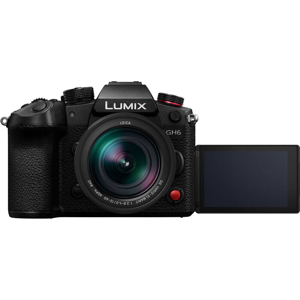 Panasonic Lumix GH6 Mirrorless Camera W/ 12 60mm f/2.8 4 Lens + 64GB ...