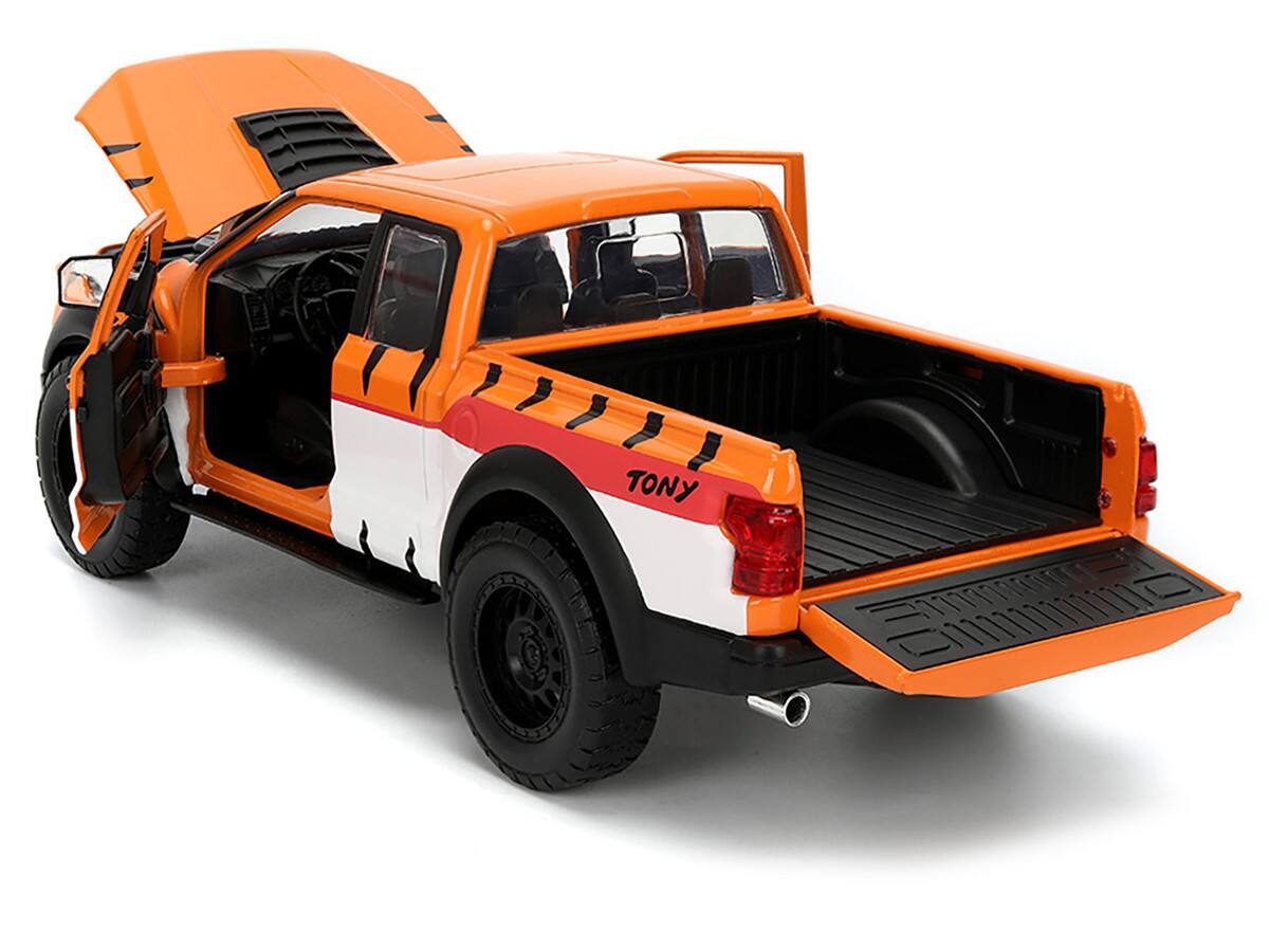 Jada 2017 Ford F 150 Raptor w/ Graphics & Tony the Tiger Figure ...