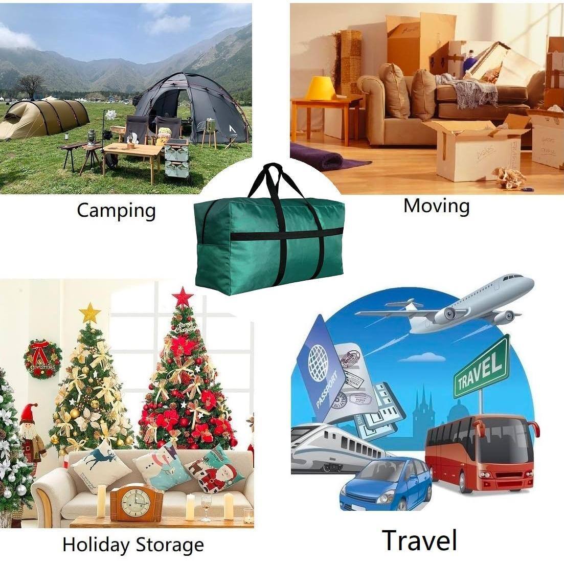 Paradigms Interiors Extra Large Storage Duffle Bag For Travel Big ...