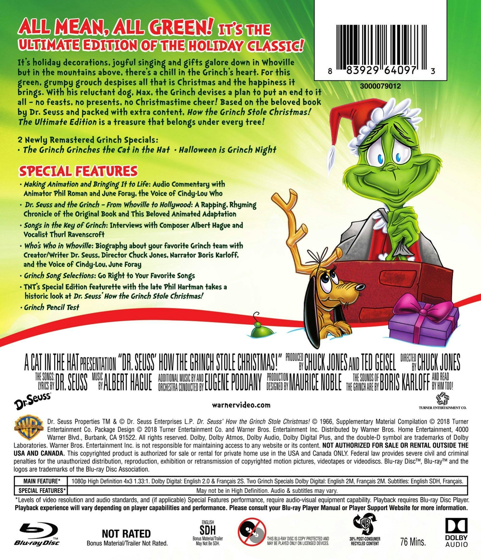 The Grinch (Ultimate Edition) [Blu ray] [Standard] - Best Buy