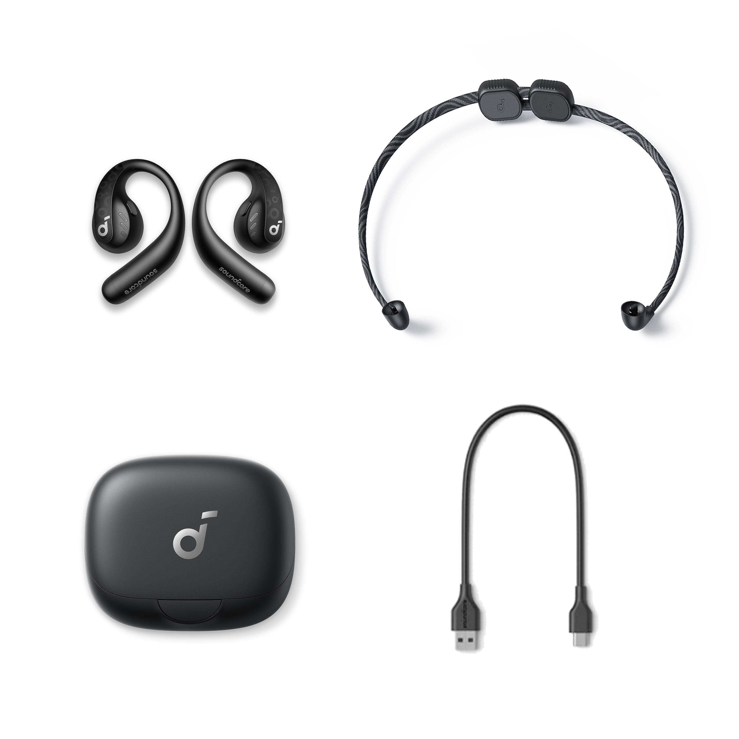 Customer Reviews: Soundcore AeroFit Pro Midnight Black A3871Z11 - Best Buy