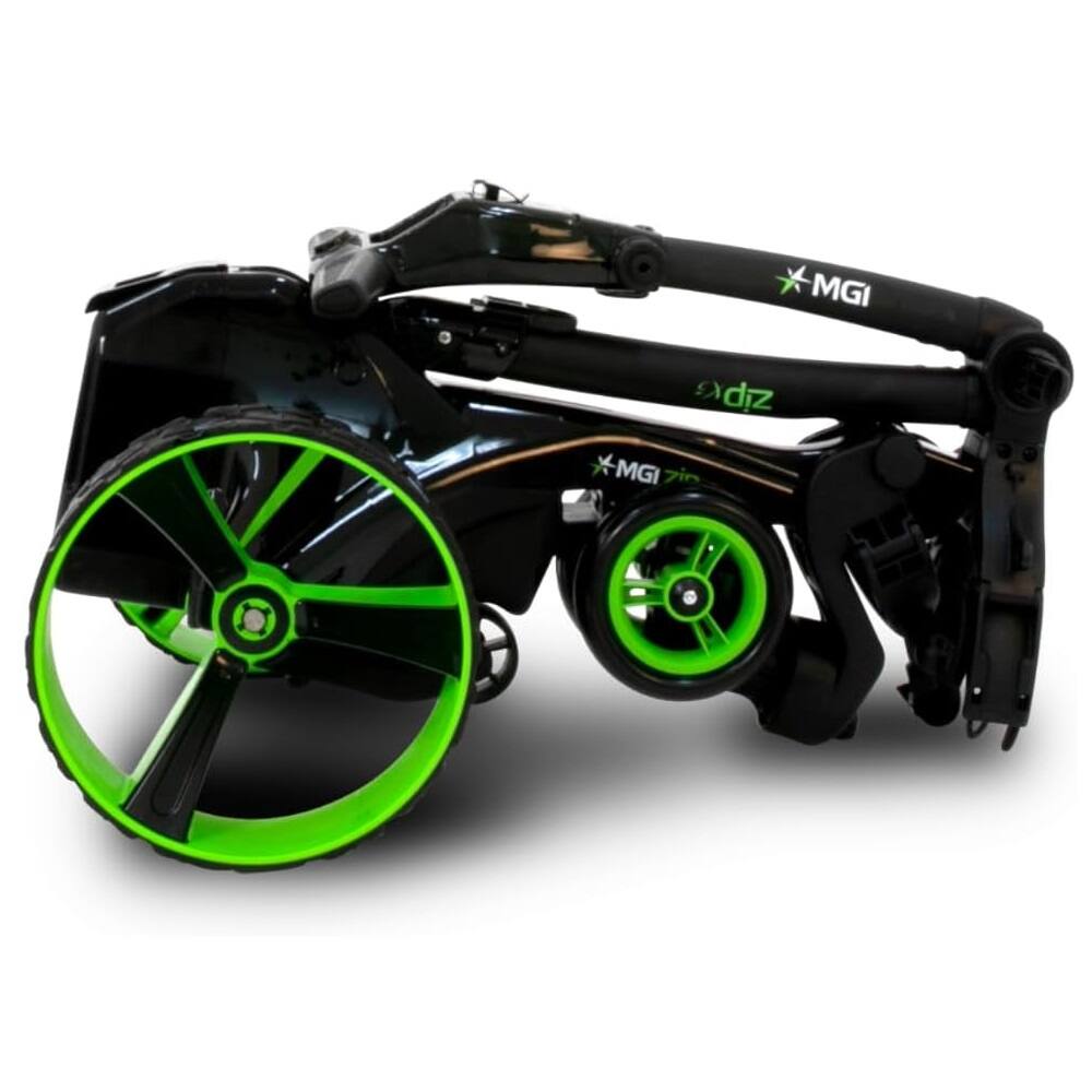 MGI ZIP X5 Electric Assisted Golf Push Cart Plays 36 Holes with ...