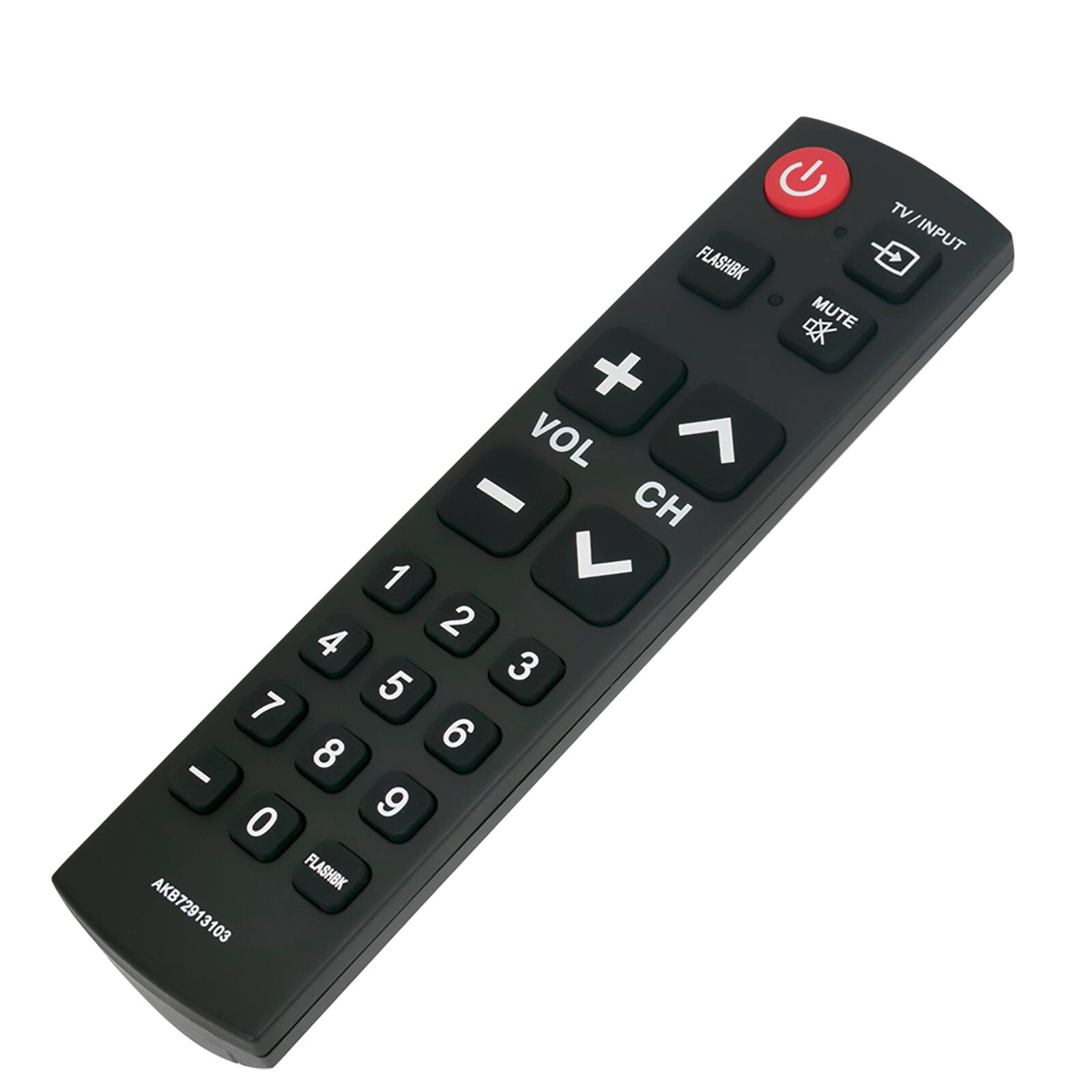 WINFLIKE New AKB72913103 Replaced Remote fit for LG TV Black ...