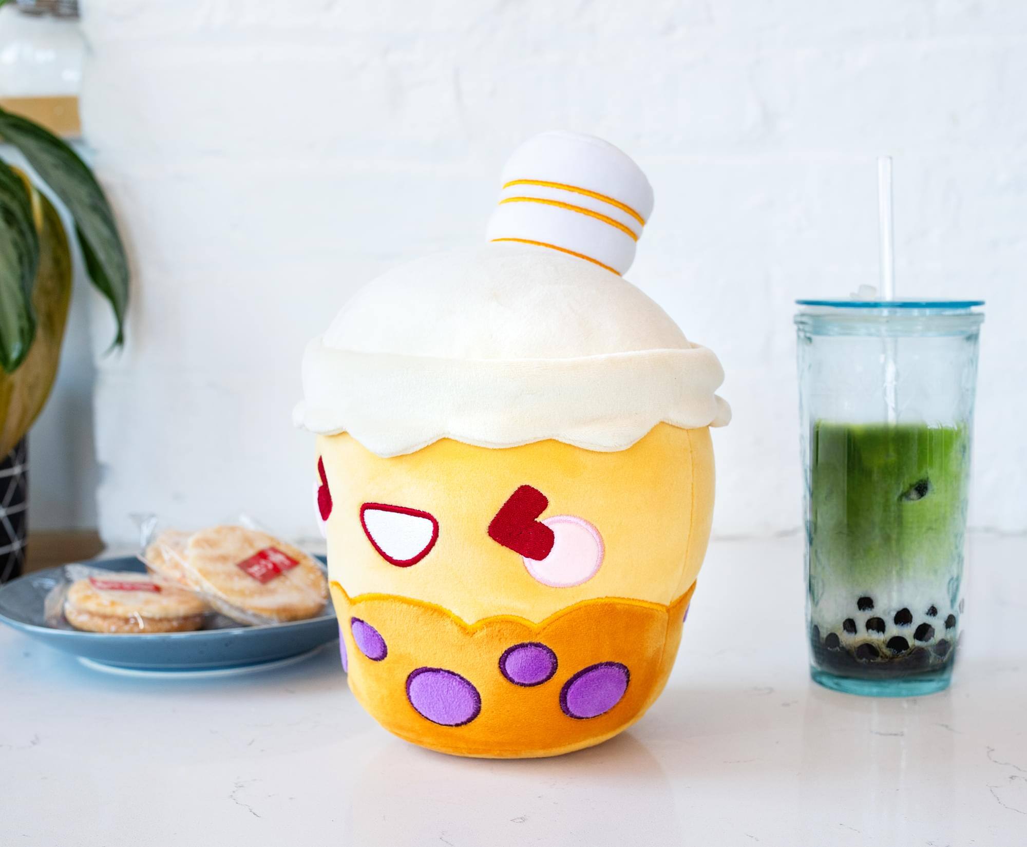 Toynk MochiOshis Boba Tea 10 Inch Character Plush Toy | Mizuki Tapioshi ...
