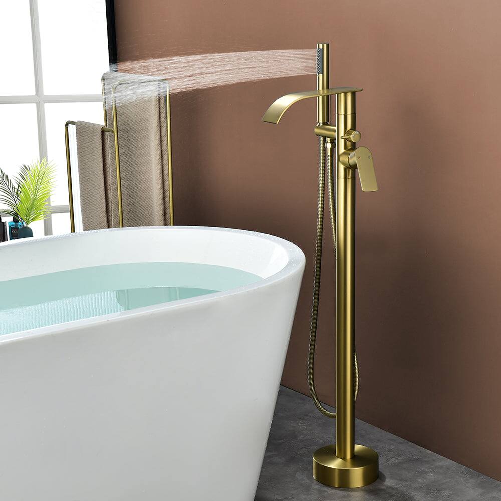 Boyel Living Bathtub Faucet Dual Function 360 Degrees Rotatable 1.5m ...