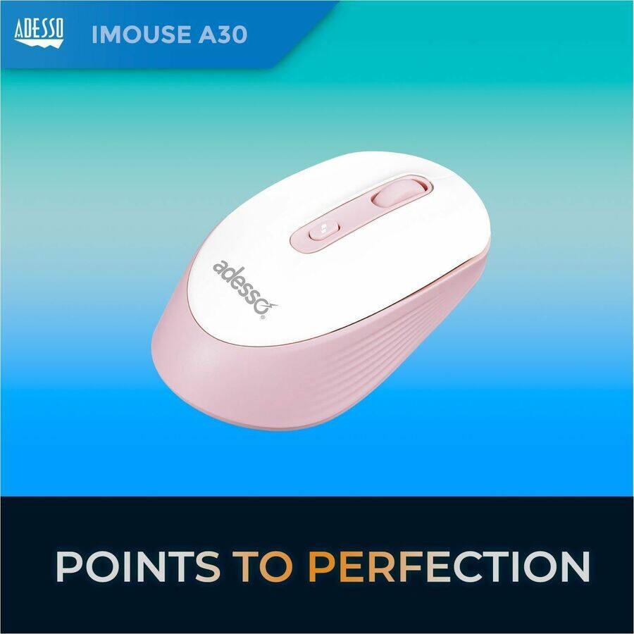 Adesso iMouse A30P Wireless Mouse with AI CoPilot Shortcut Button ...