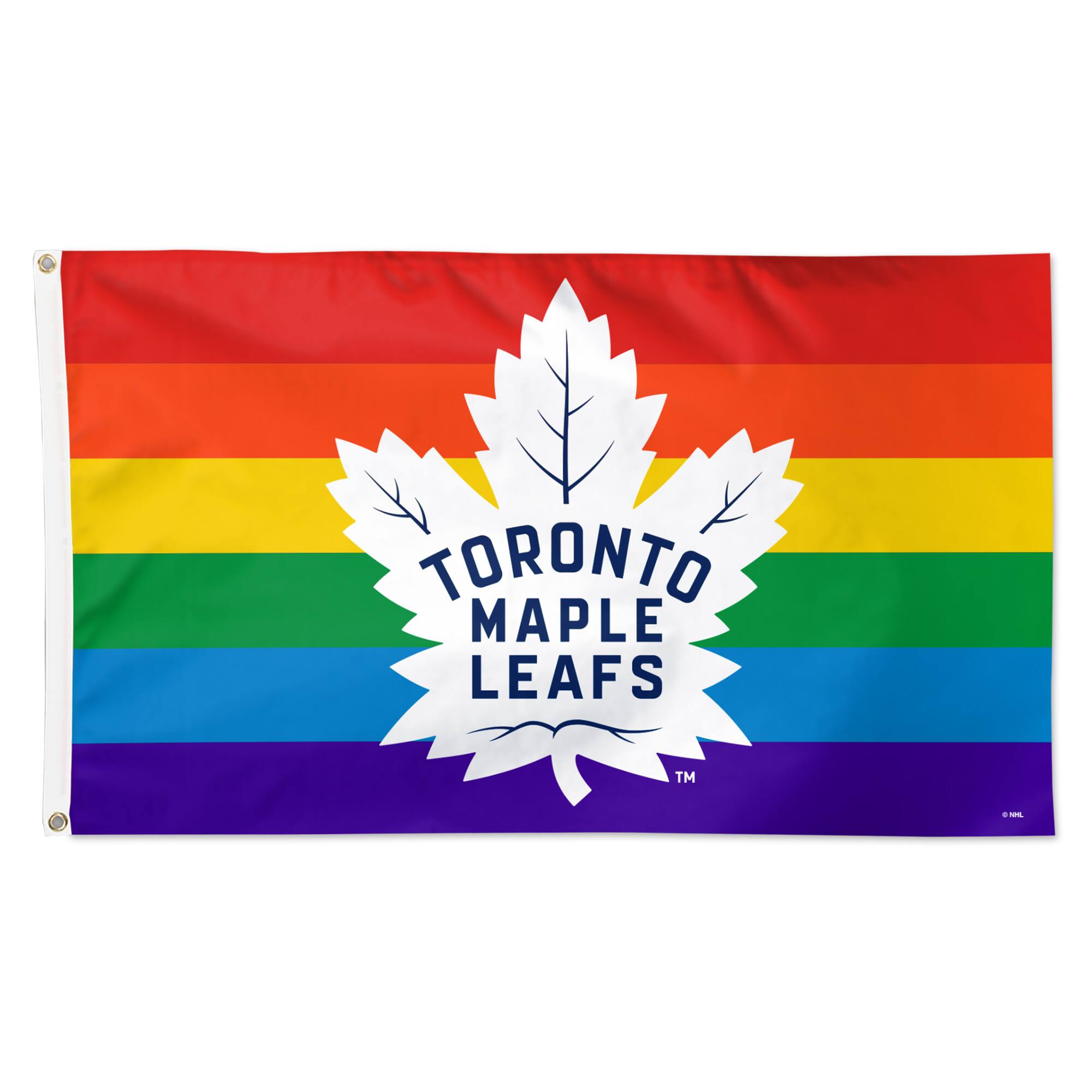 WinCraft Toronto Maple Leafs 3' x 5' Single Sided Deluxe Team Pride ...
