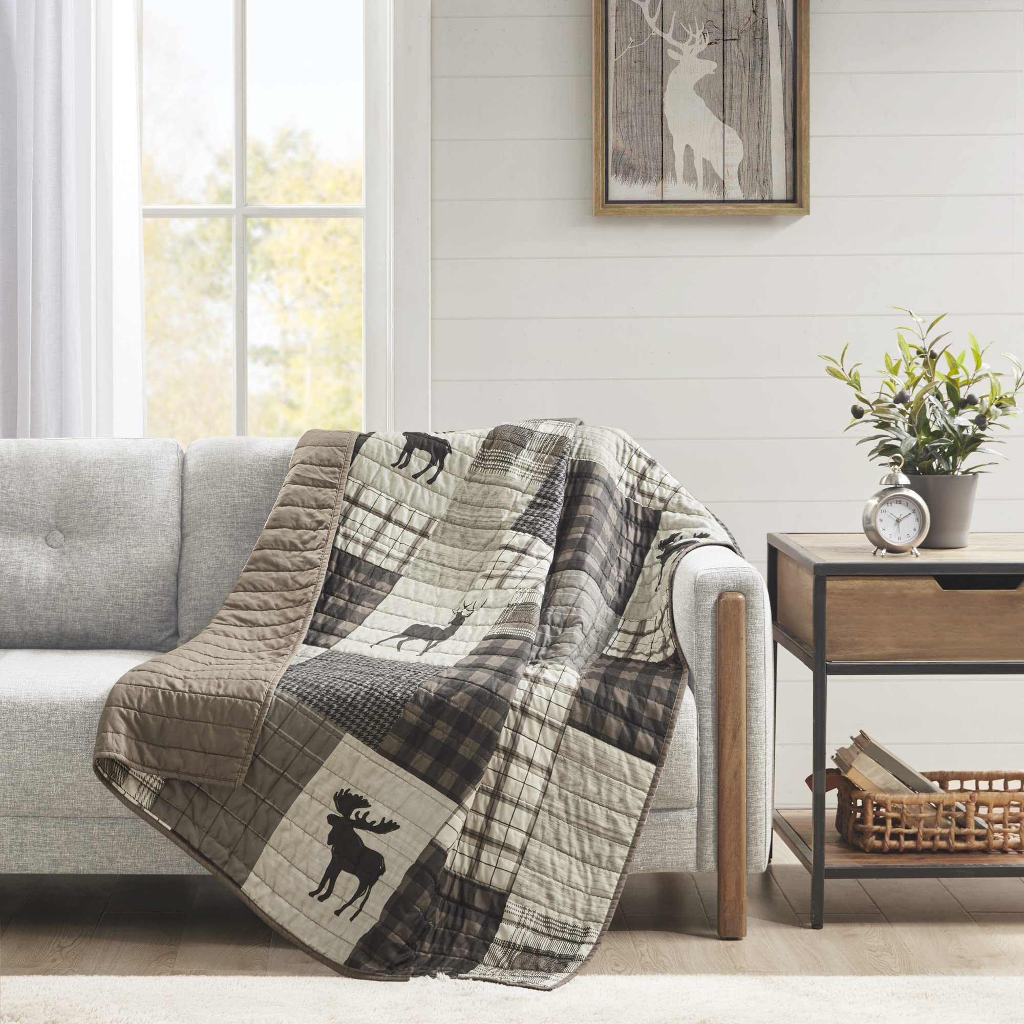 Dapper Styles Woolrich Luxury Quilted Throw Cabin Lifestyle Patchwork ...