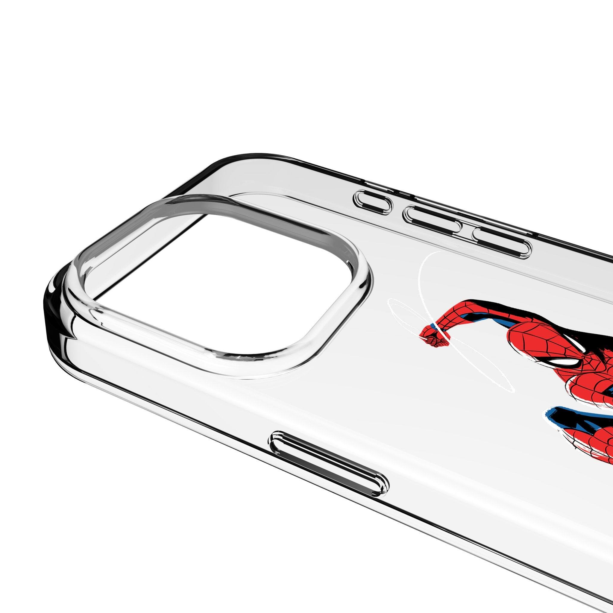 Keyscaper Marvel Badge Clear Phone Case Apple iPhone 16 Pro Max Spider ...