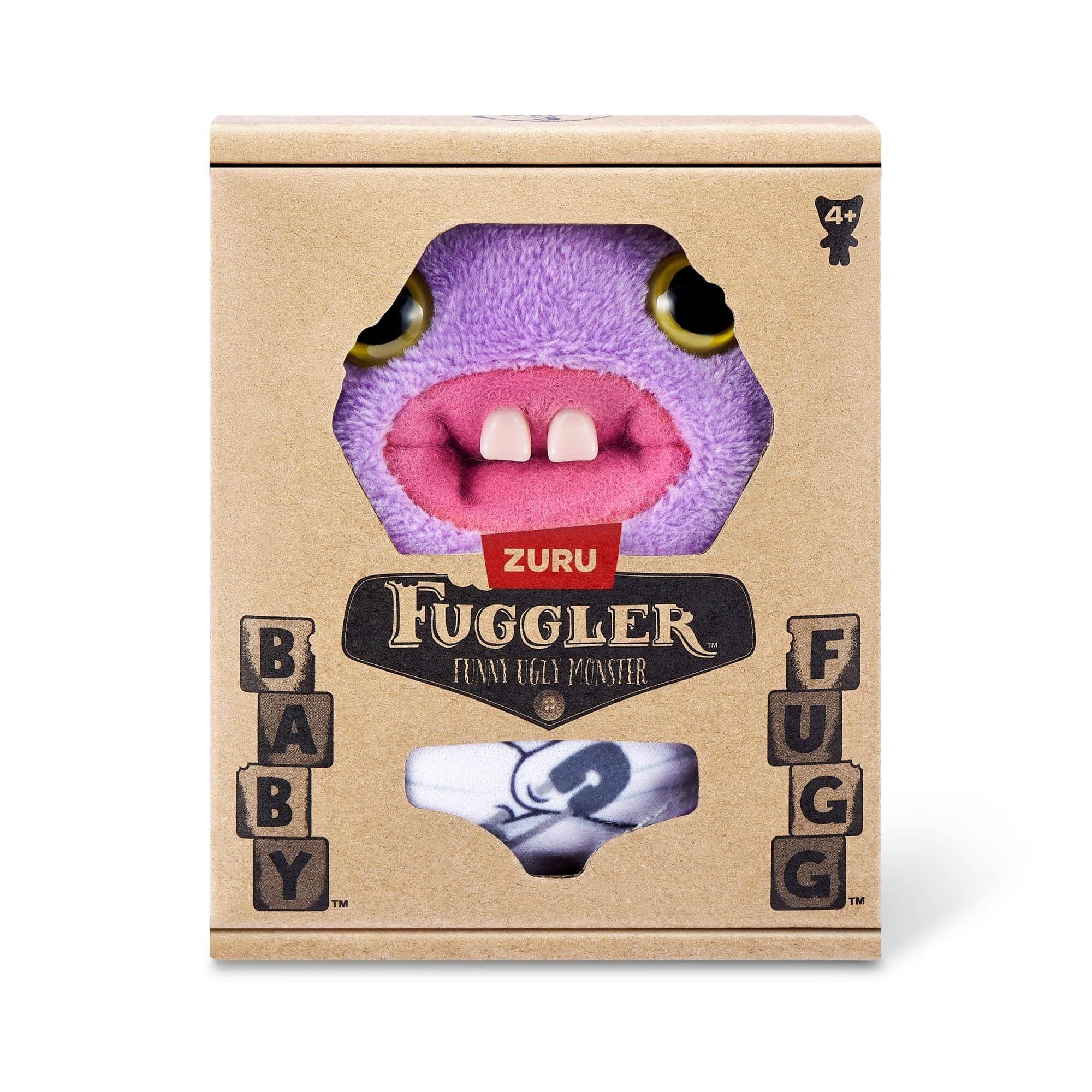 Fuggler Zuru Fugglers Series 3 Cod Father 3.5 Inch Plush Toy Purple ...