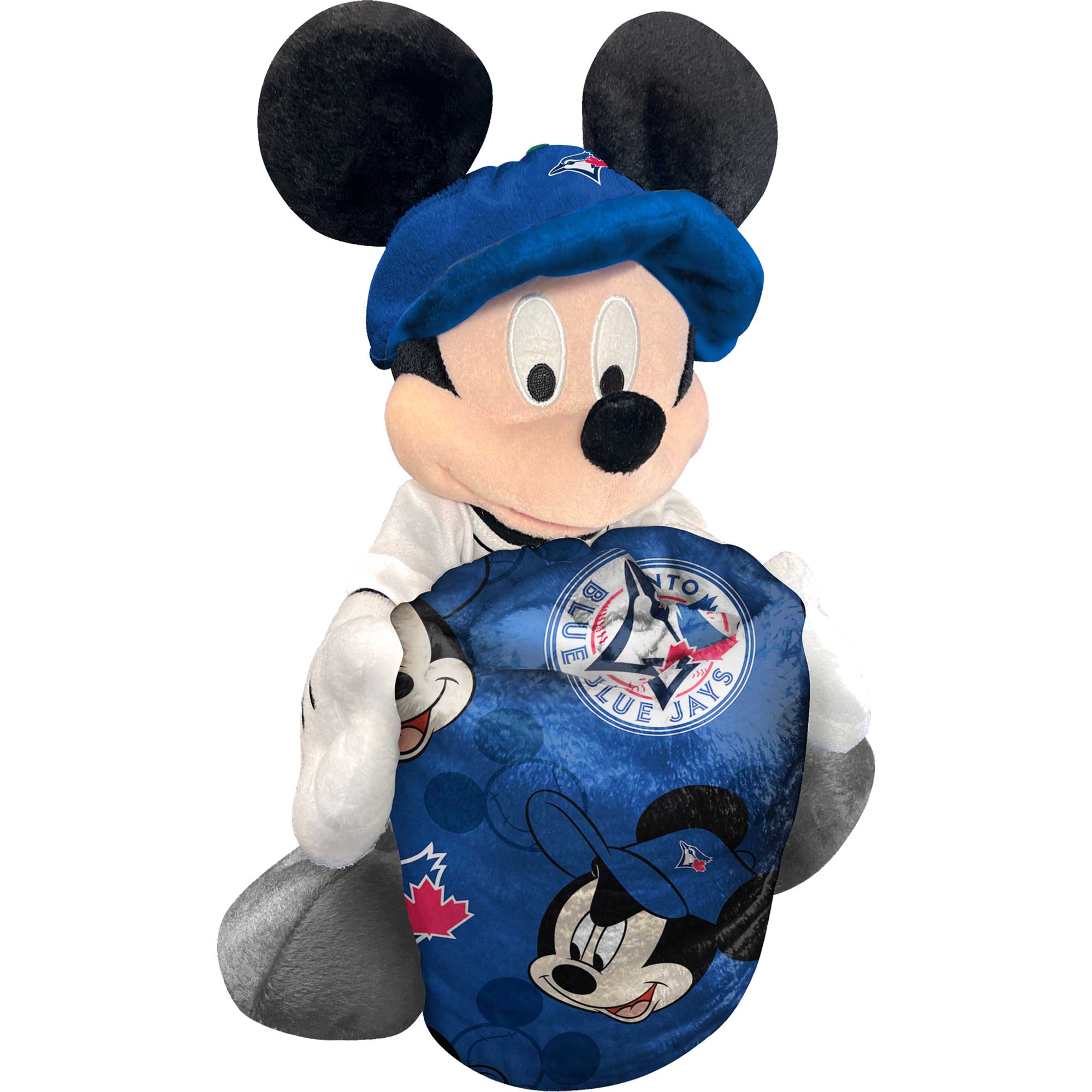 Northwest Toronto Blue Jays Mickey Hugger Pillow & Silk Touch Throw Set ...