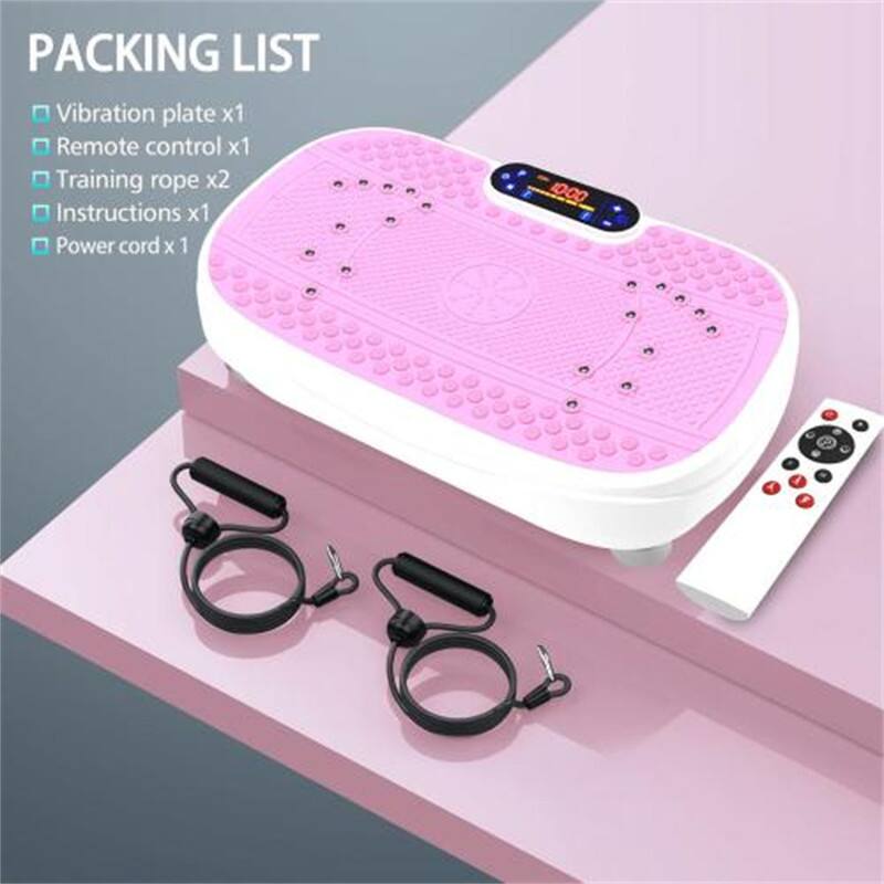 HTUTWOO Vibration Plate Fitness Platform, Whole Body Vibration ...