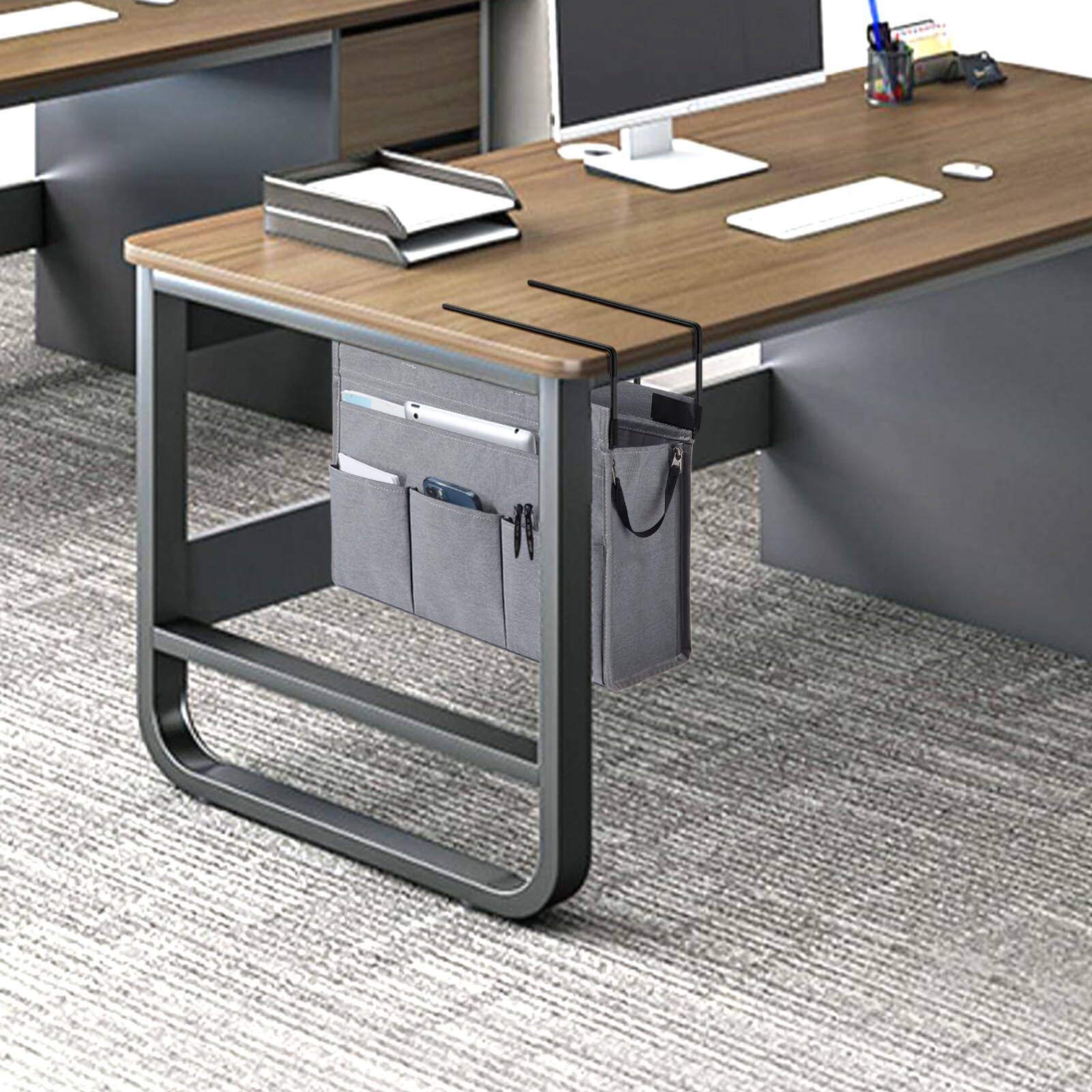 Dapper Styles Under Desk Hanging Storage Bag Organizer Office Side ...