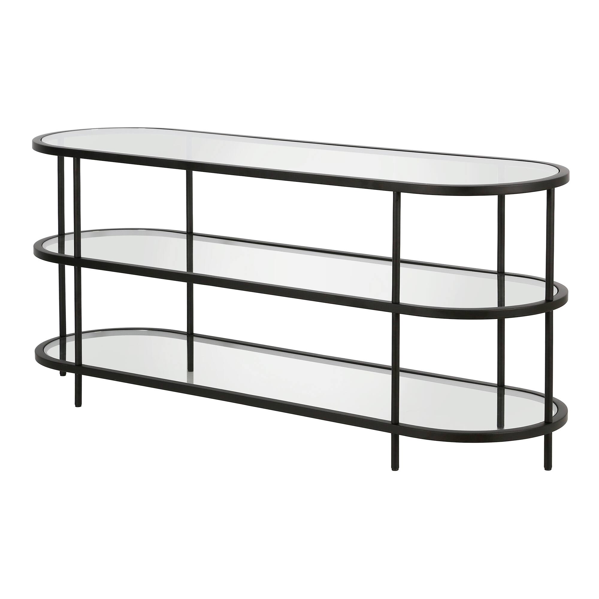 Best Buy: Camden&Wells Inga TV Stand for Most TVs up to 60" Obsidian ...