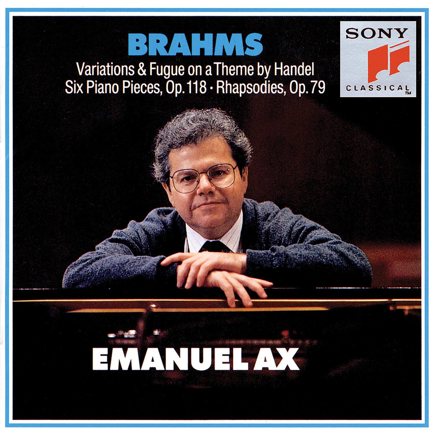 Emanuel Ax Variations & Fugue on Theme of Handel COMPACT DISCS [CD ...
