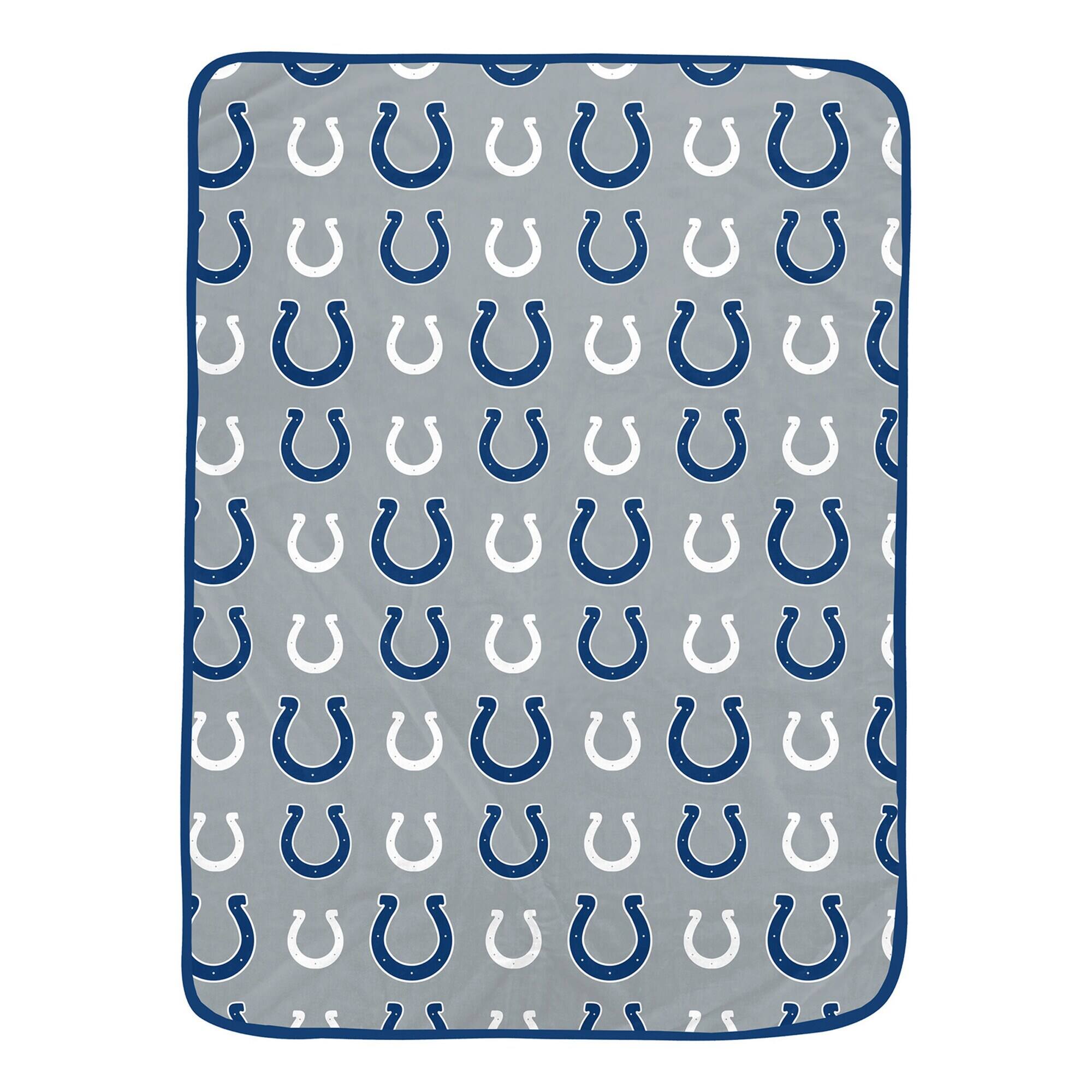 Pegasus Indianapolis Colts 60" x 72" Logo Roll Ultra Soft Blanket ...