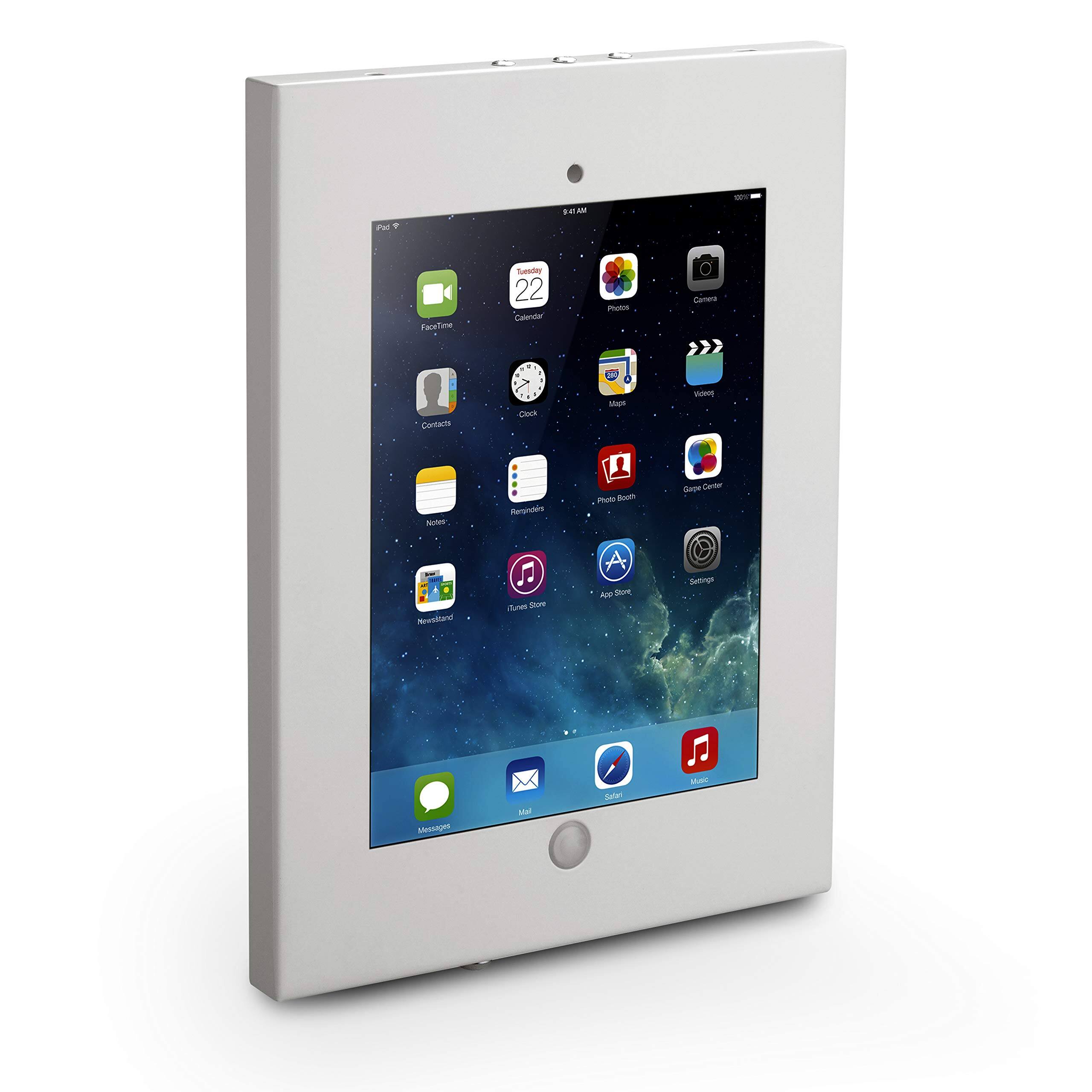 Pyle Security Anti Theft iPad Wall Mount – Lock & Key Holder for iPad ...