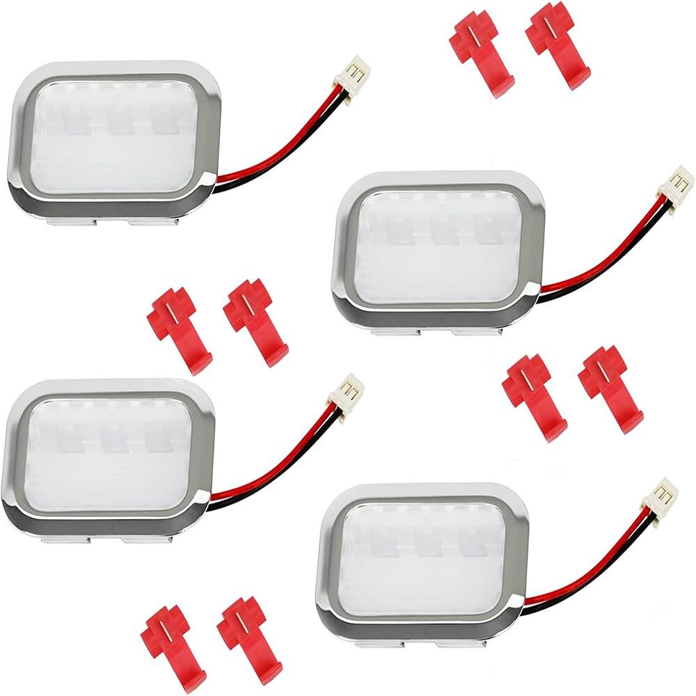 ACJPR 4 Pack LED Light Module for Whirlpool/KitchenAid/JennAir, White ...