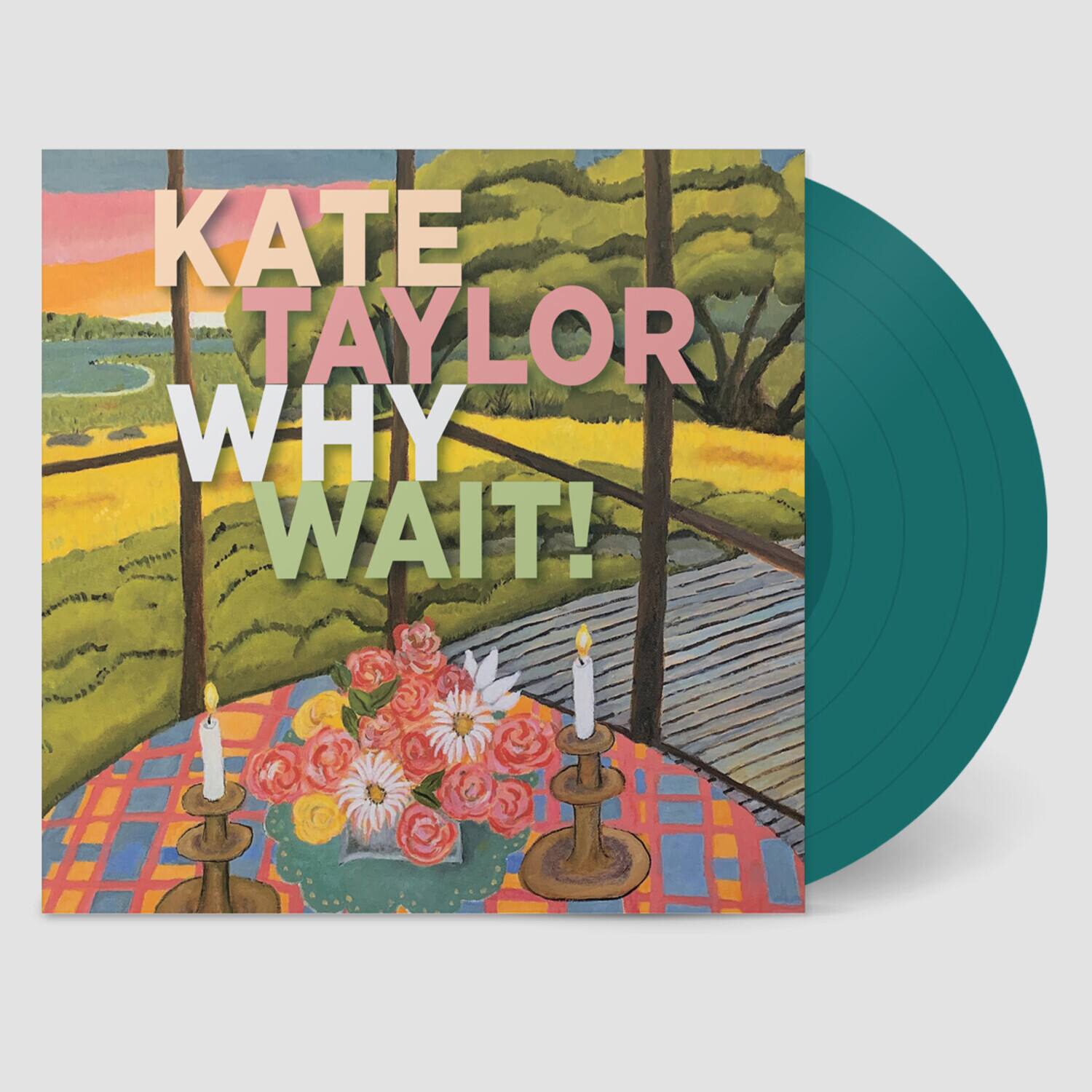 Kate Taylor Why Wait! (Jade Vinyl) VINYL LP - Best Buy