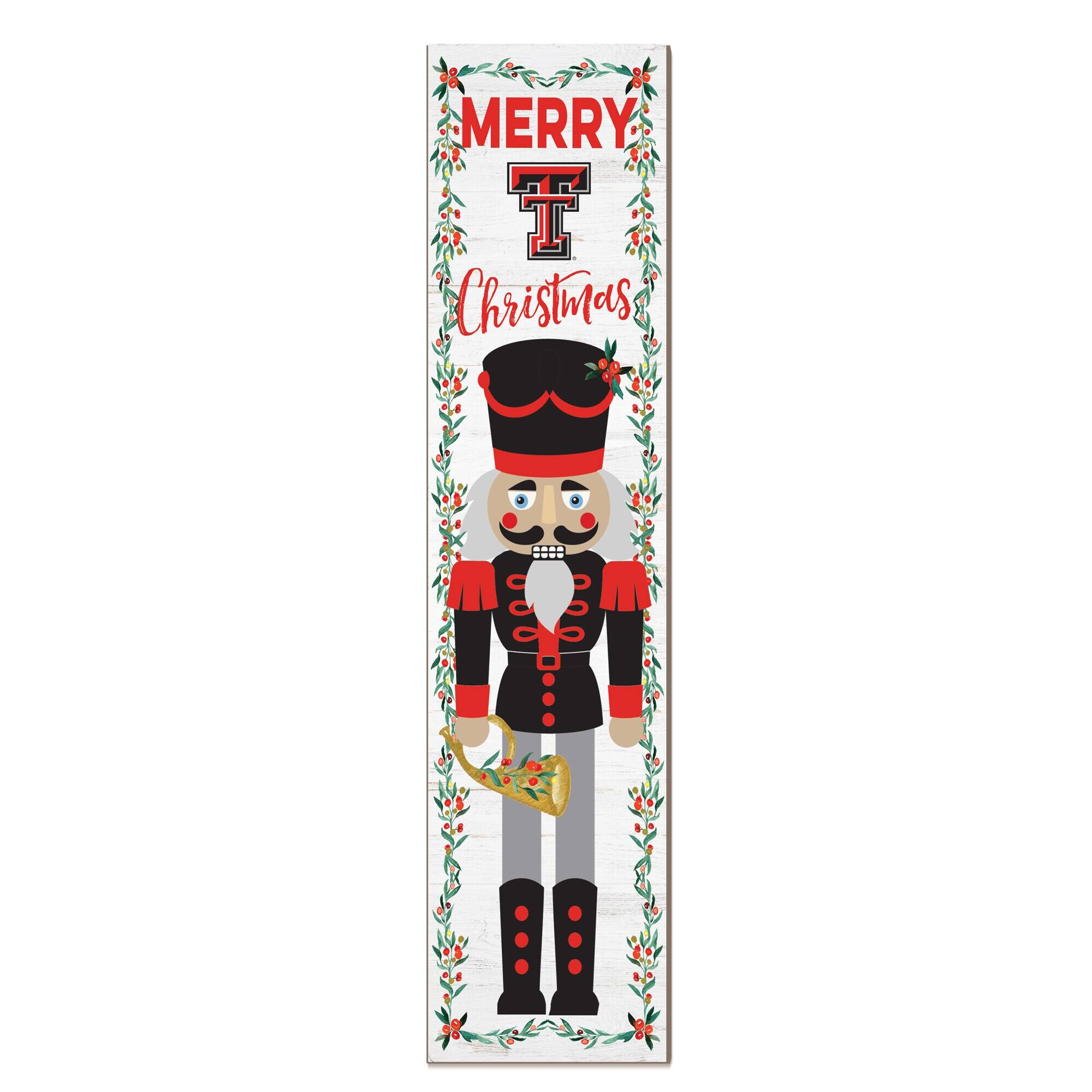 Jardine Texas Tech Red Raiders 11" x 46" Nutcracker Holiday Leaner Sign ...