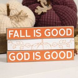 BreeBe 3/Set Fall Is Good God Is Good Mini Sticks Orange, White G38631 ...