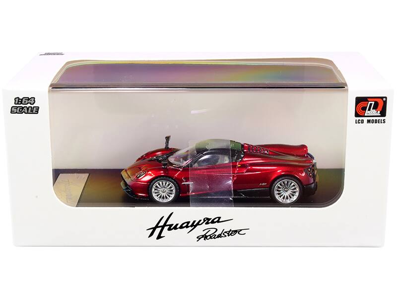 Pagani Huayra Roadster Top and Carbon Accents 1/64 Diecast Model Car by ...