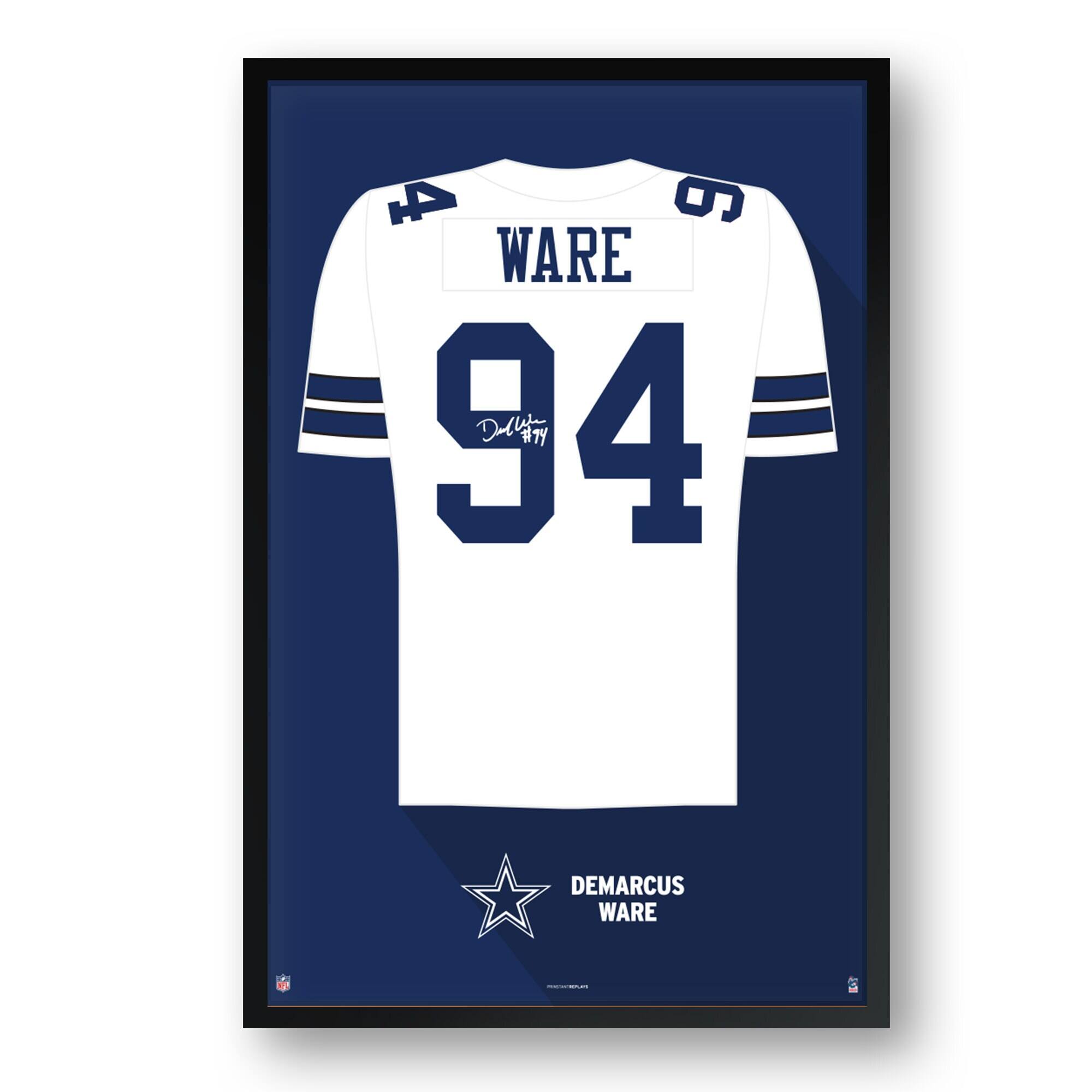 Sporticulture DeMarcus Ware Dallas Cowboys Framed 14" x 20" Retired ...